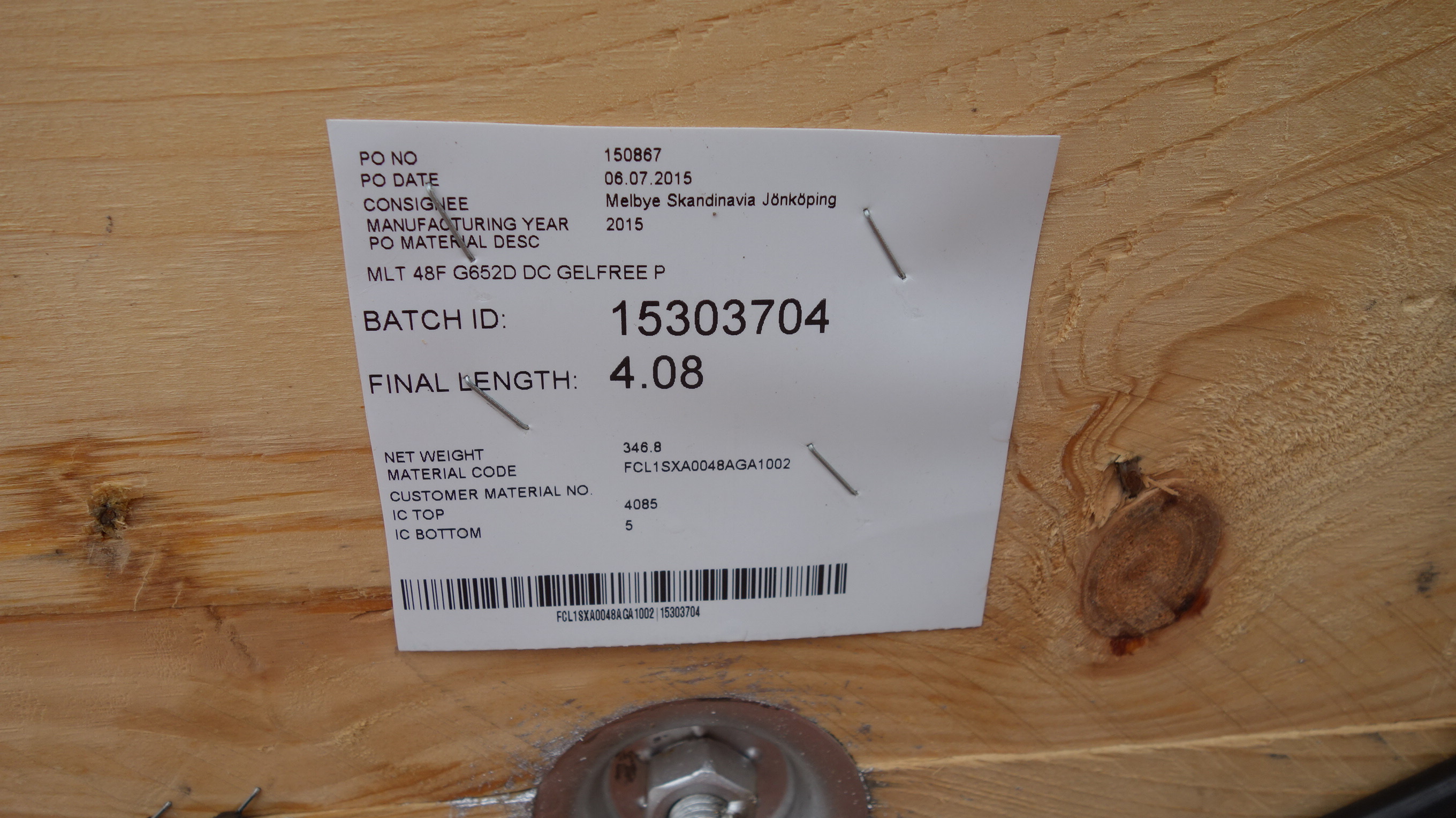 Fiber cable 48F SM G652D HDPE MLT-D - PS Auction - We value the future ...