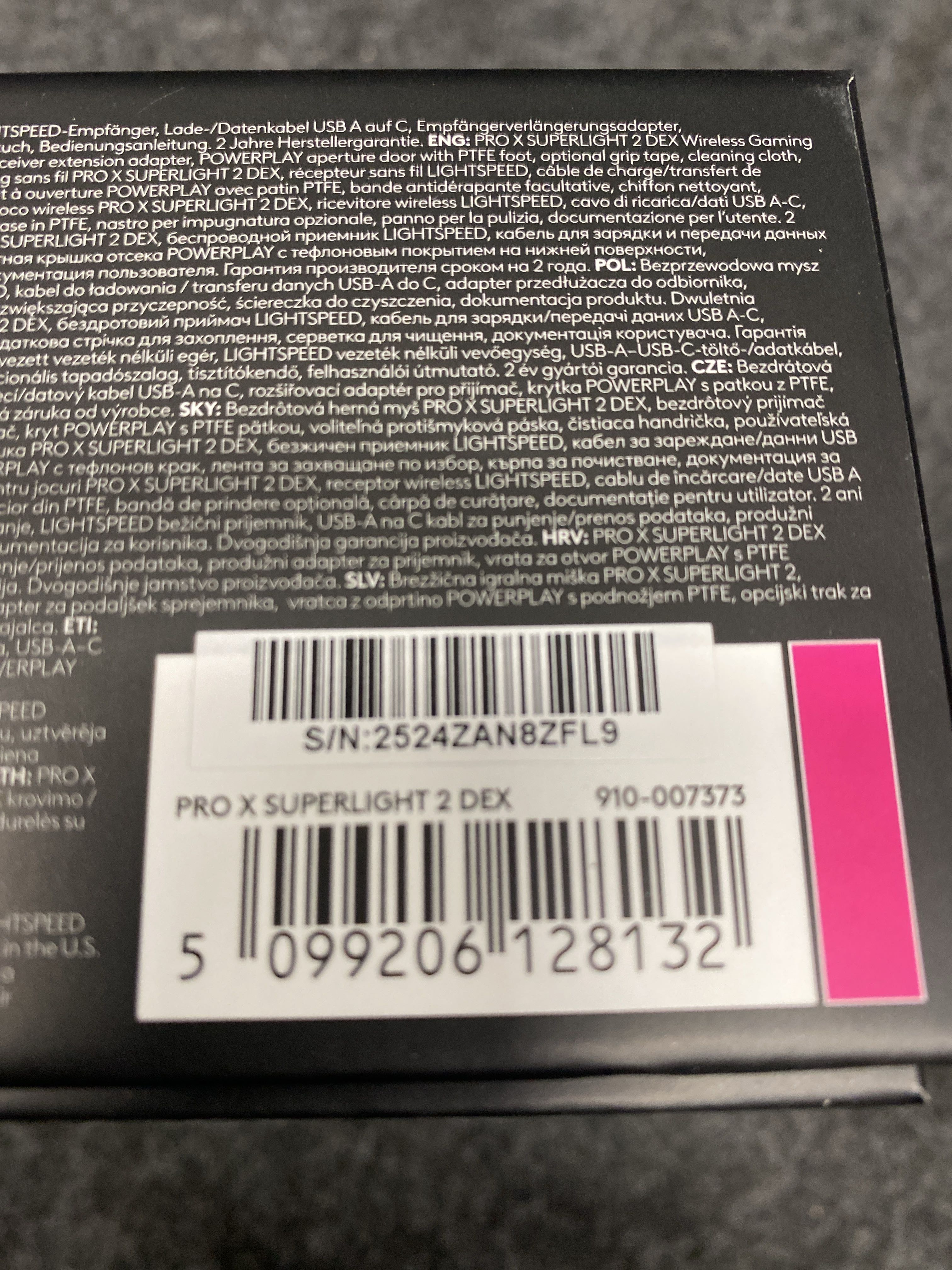 Wireless Gaming Mouse Logitech Pro X Superlight 2 DEX (pink) - PS ...