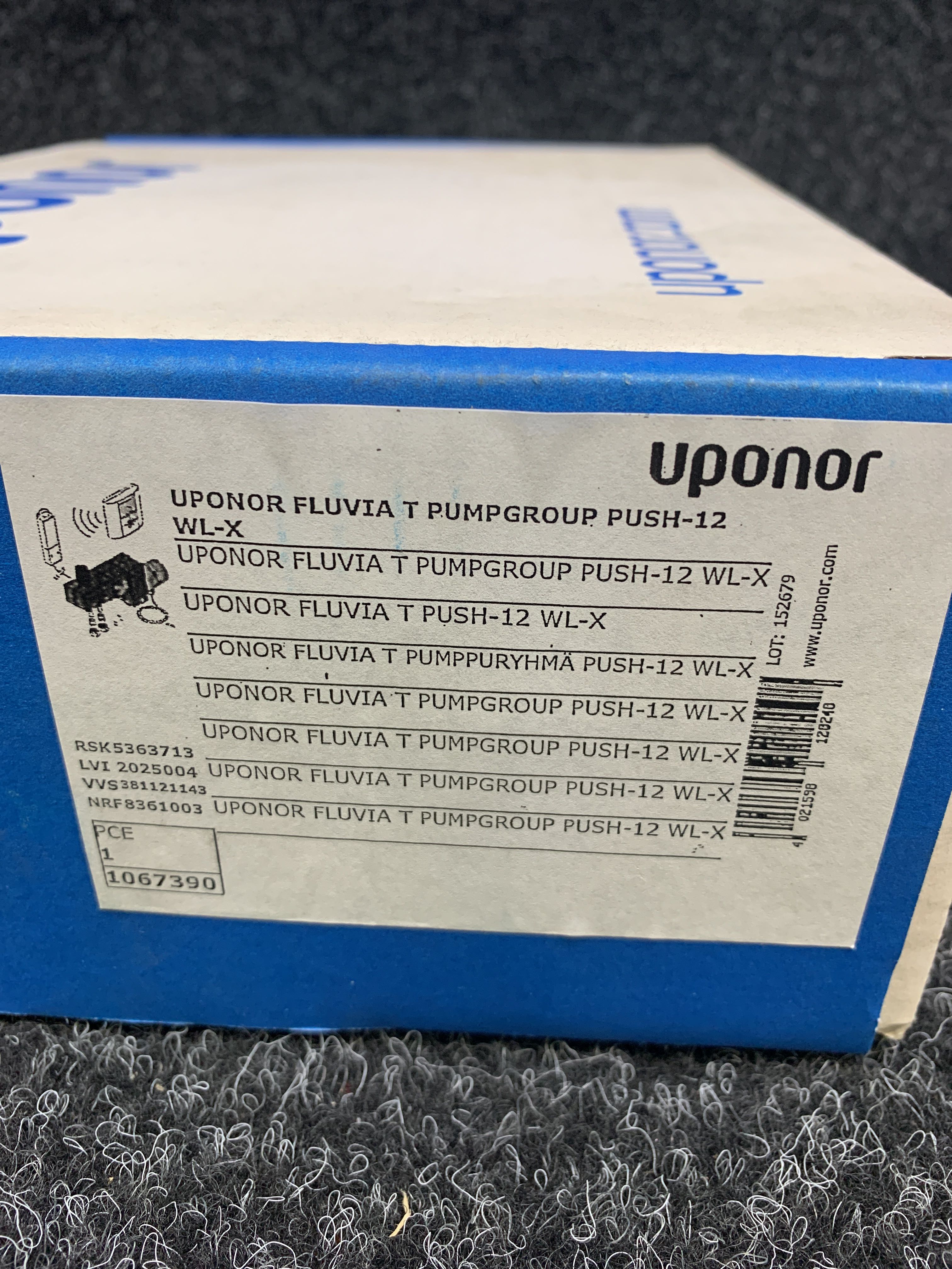 Pump och shuntgrupp Fluvia T Push-12 WL-X - Auktioner online ...