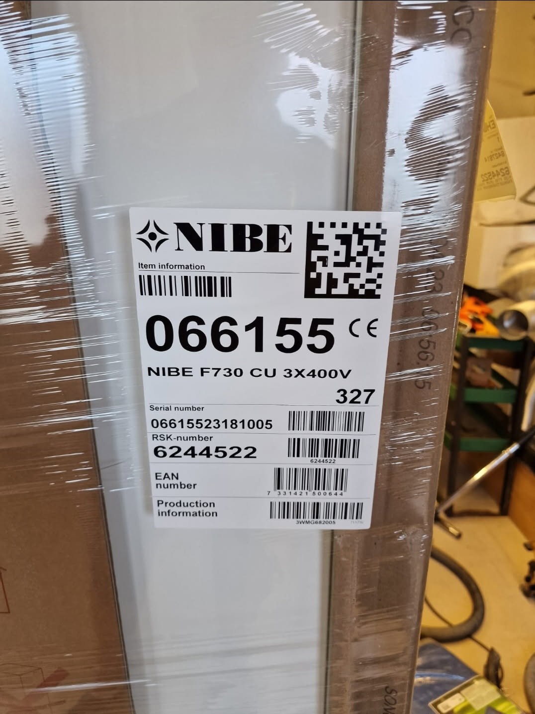 Frånluftsvärmepump NIBE F730 - Auktioner online - Nätauktioner & Konkursauktioner | PS Auction