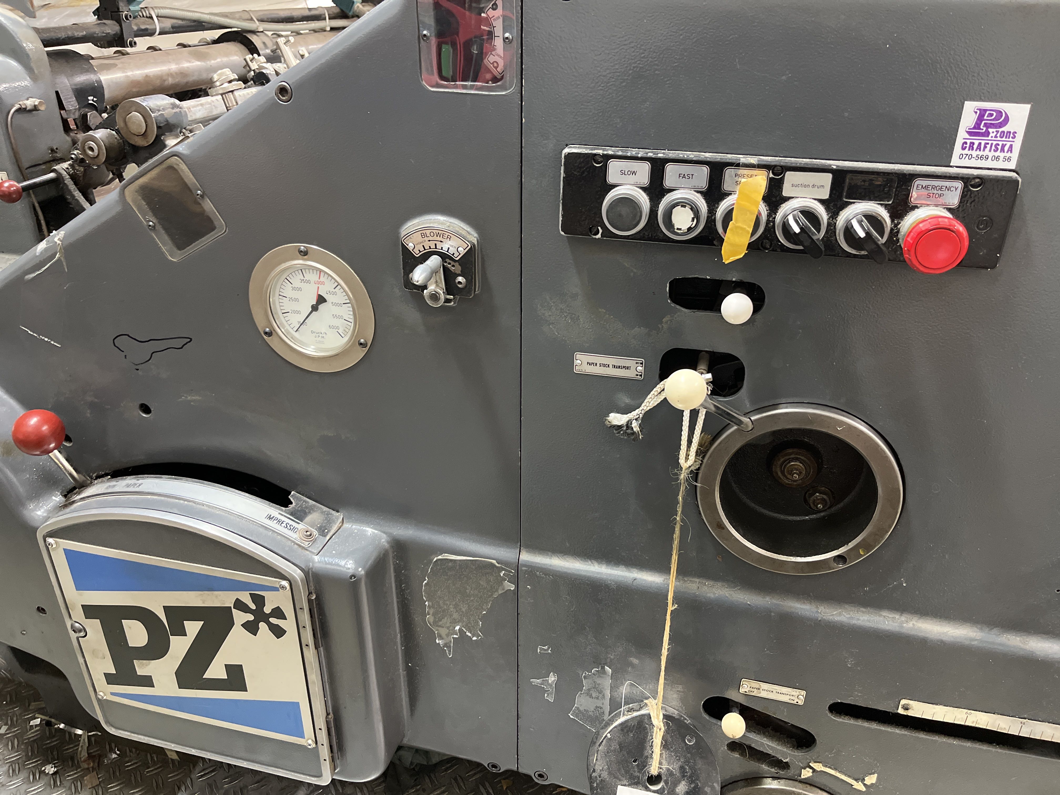 Tryckpress Foliering PZ, PZ90 /1231 - Auktioner online - Nätauktioner ...