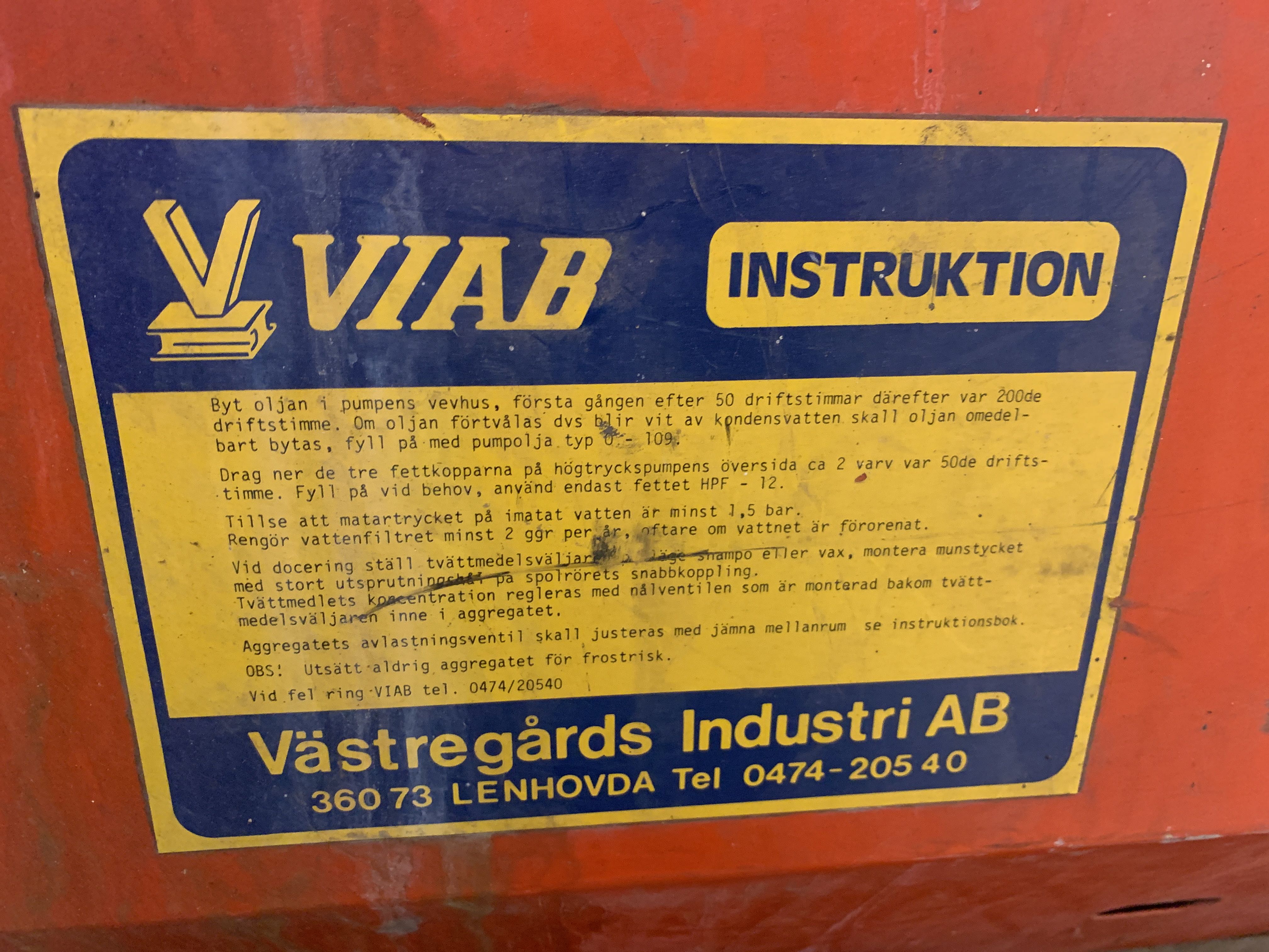 High pressure washers 2 Viab and Electrolux - PS Auction - We value the ...