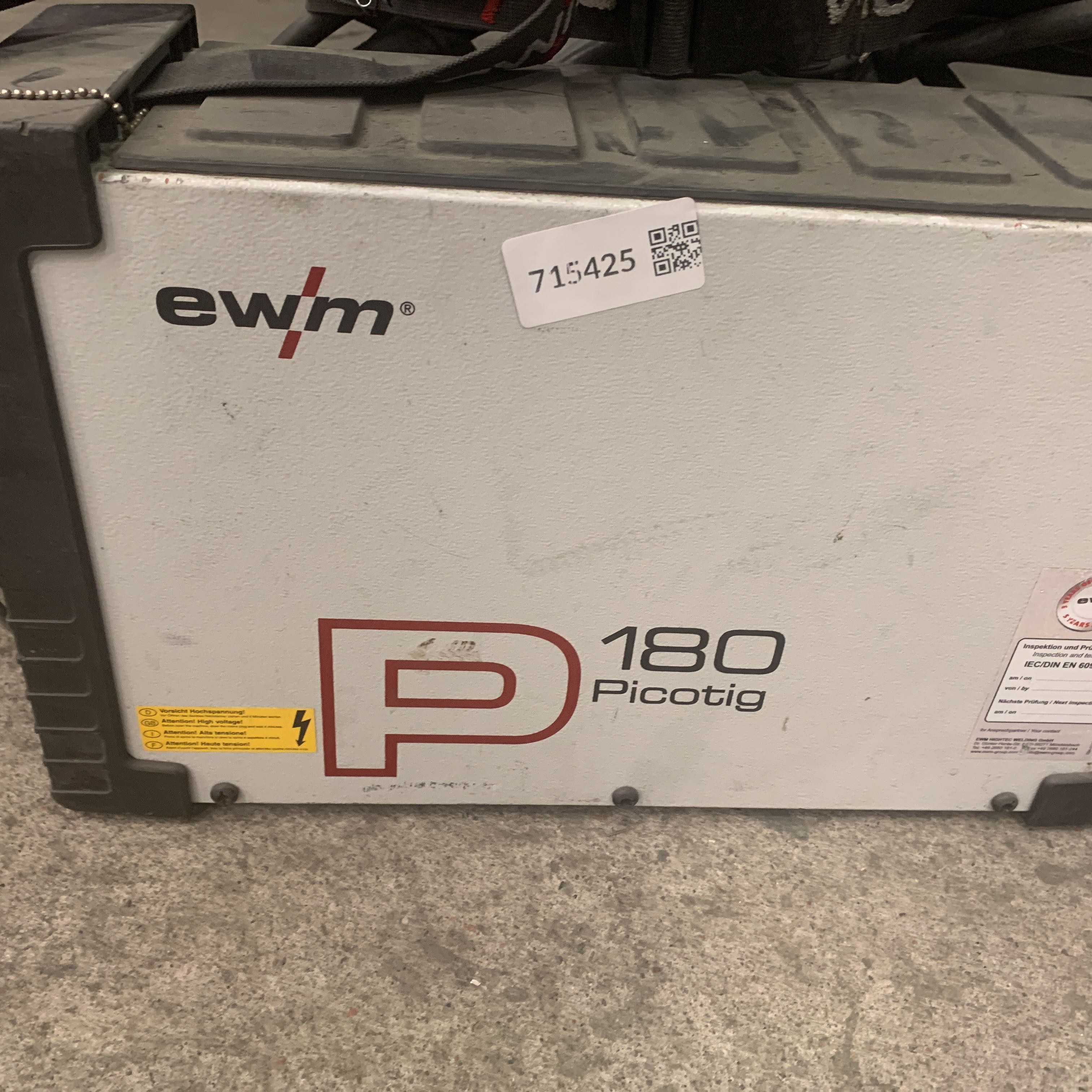 TIG welder EWM P180 Picotig - PS Auction - We value the future ...