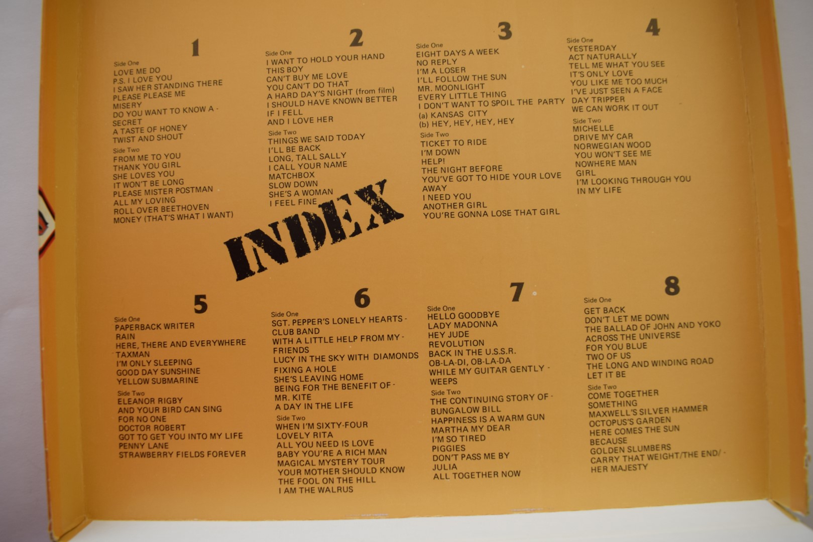 "The Beatles Box" 8 LP - Auktioner online - Nätauktioner ...