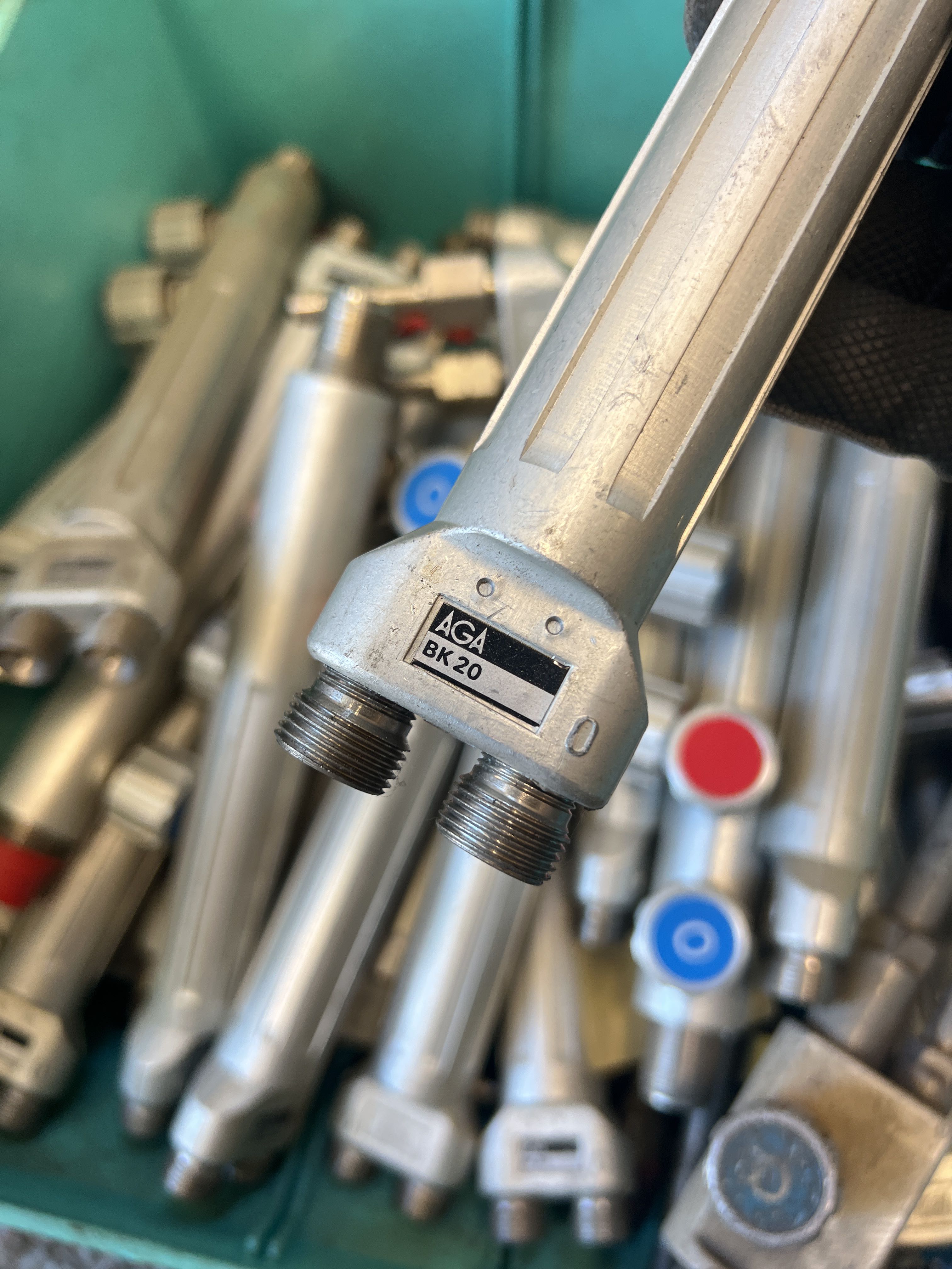 Gas welding couplings AGA BK 20 - PS Auction - We value the future ...