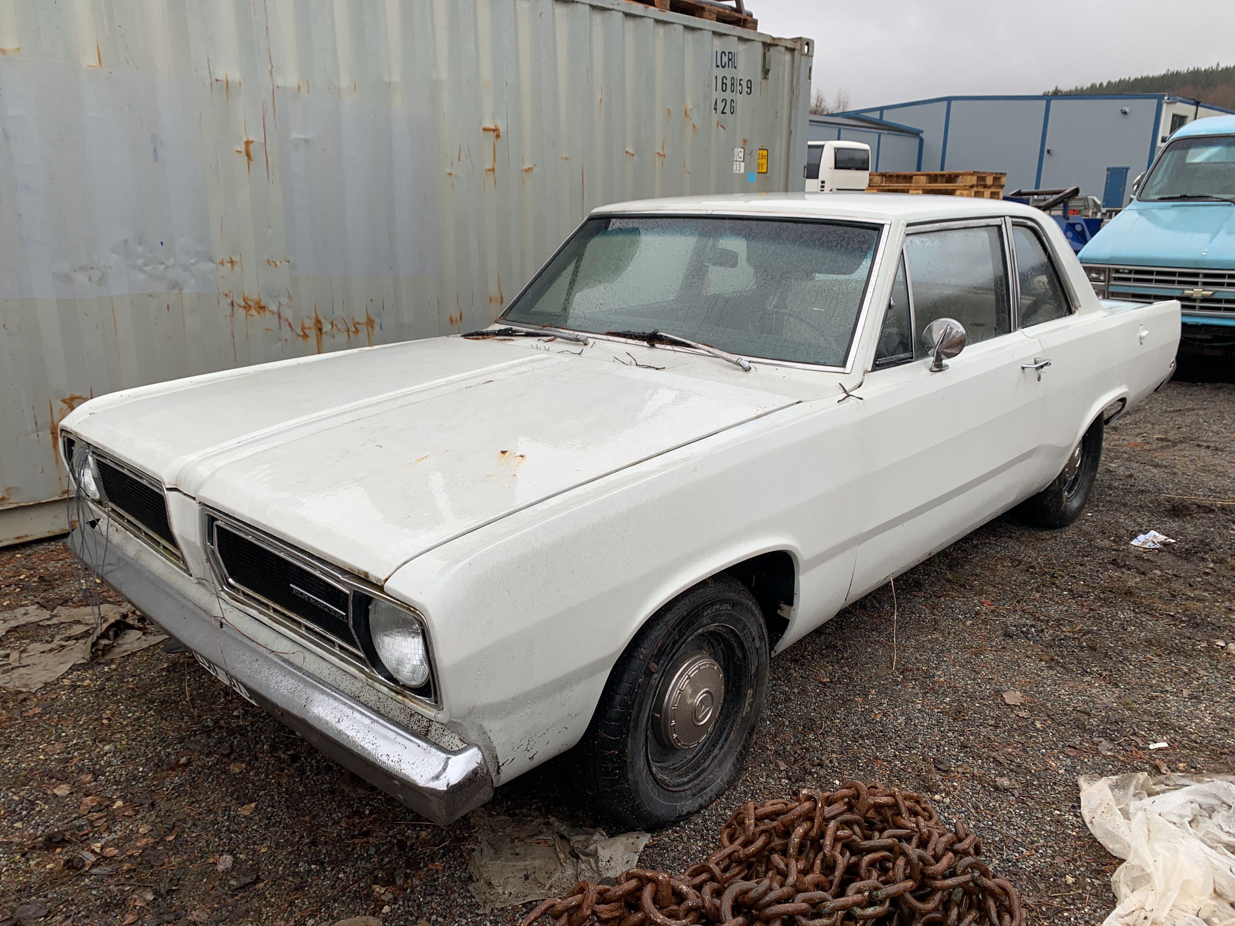 Plymouth Valiant 2-Door Sedan 3.7 Automatic -1968 (Repair Item) - PS ...