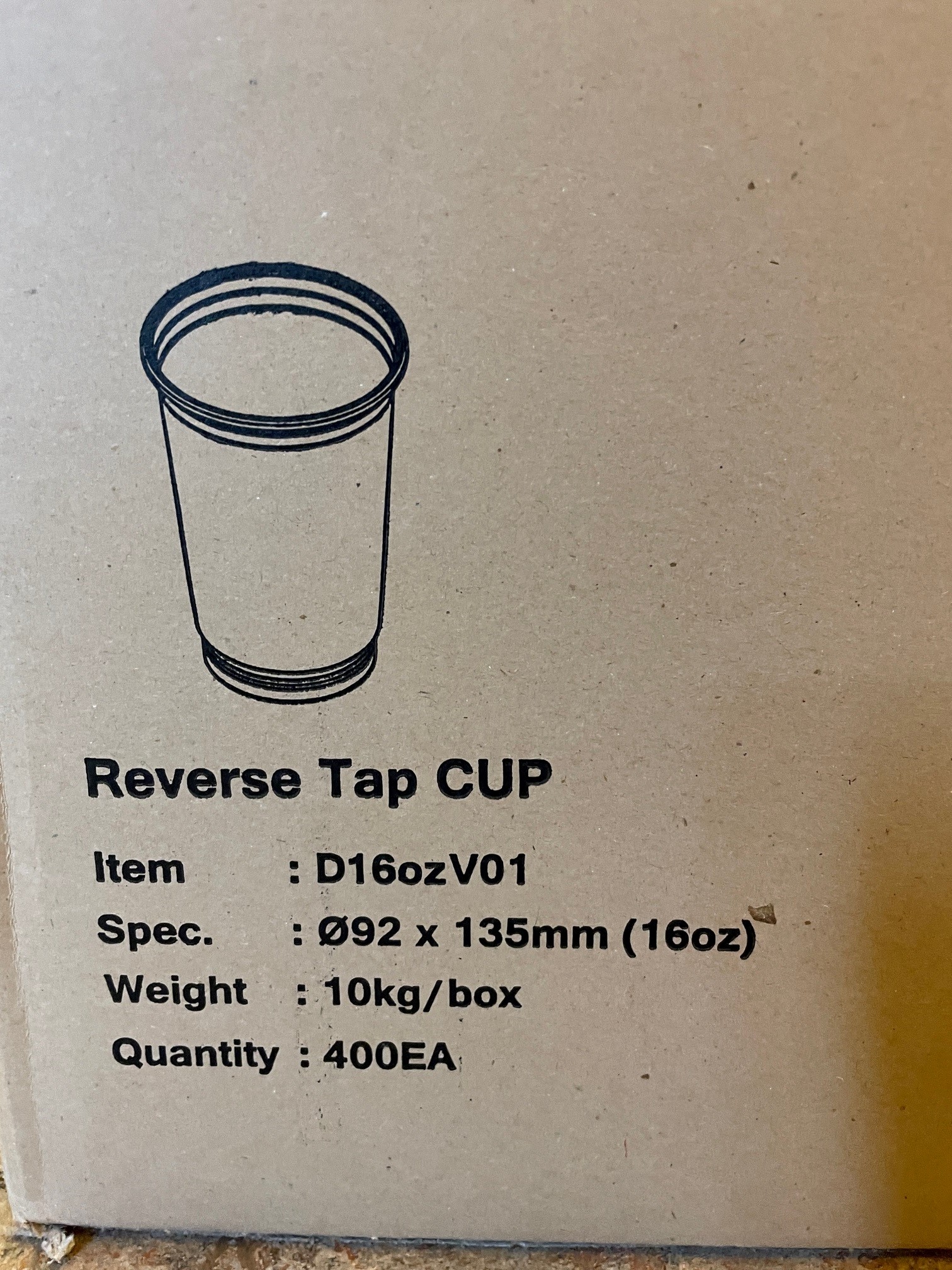 Beer machine Reverse tap with associated mug - 100 pcs - PS Auction ...