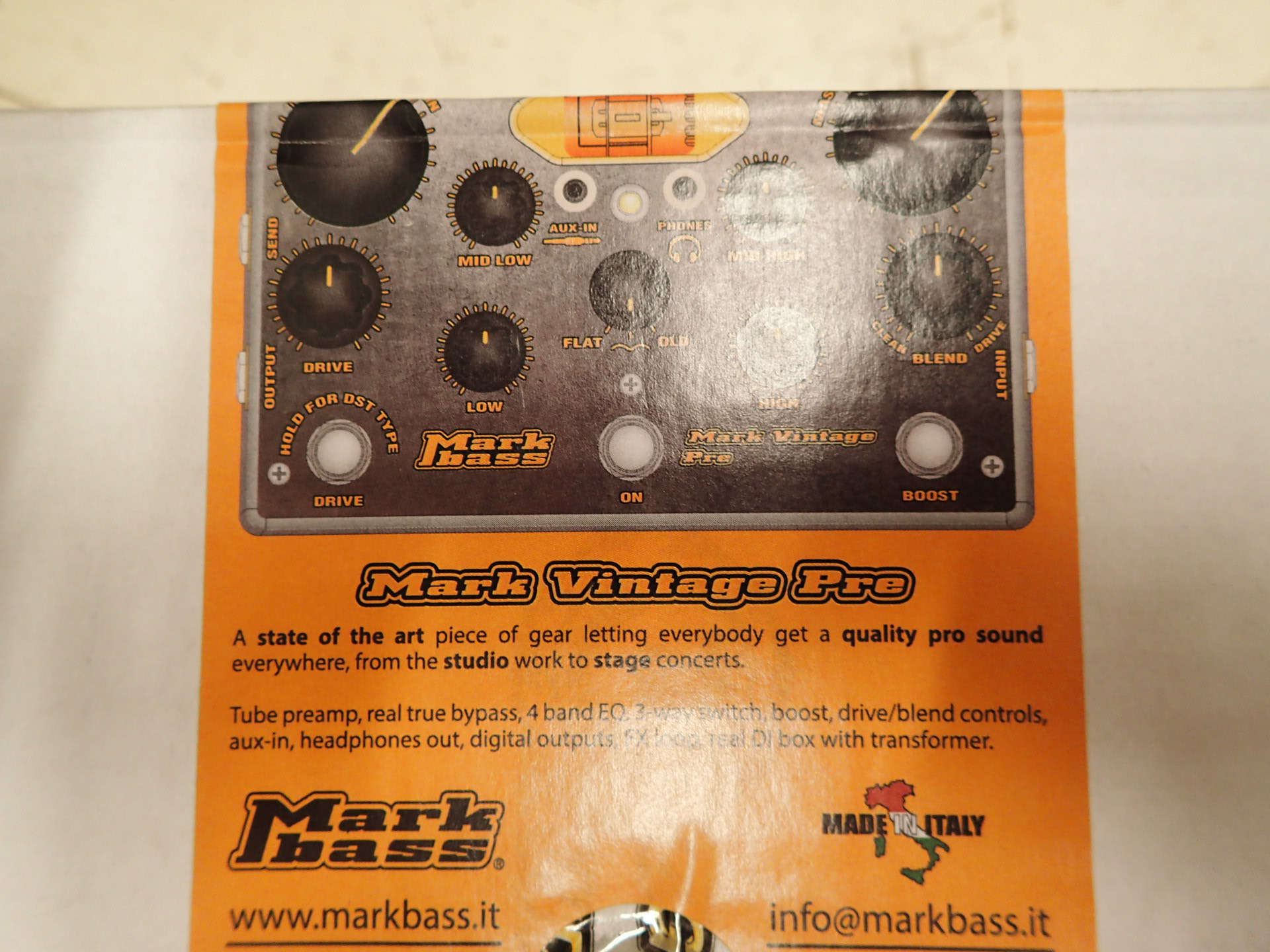 Effect Pedal Mark Vintage PRE - PS Auction - We value the future ...