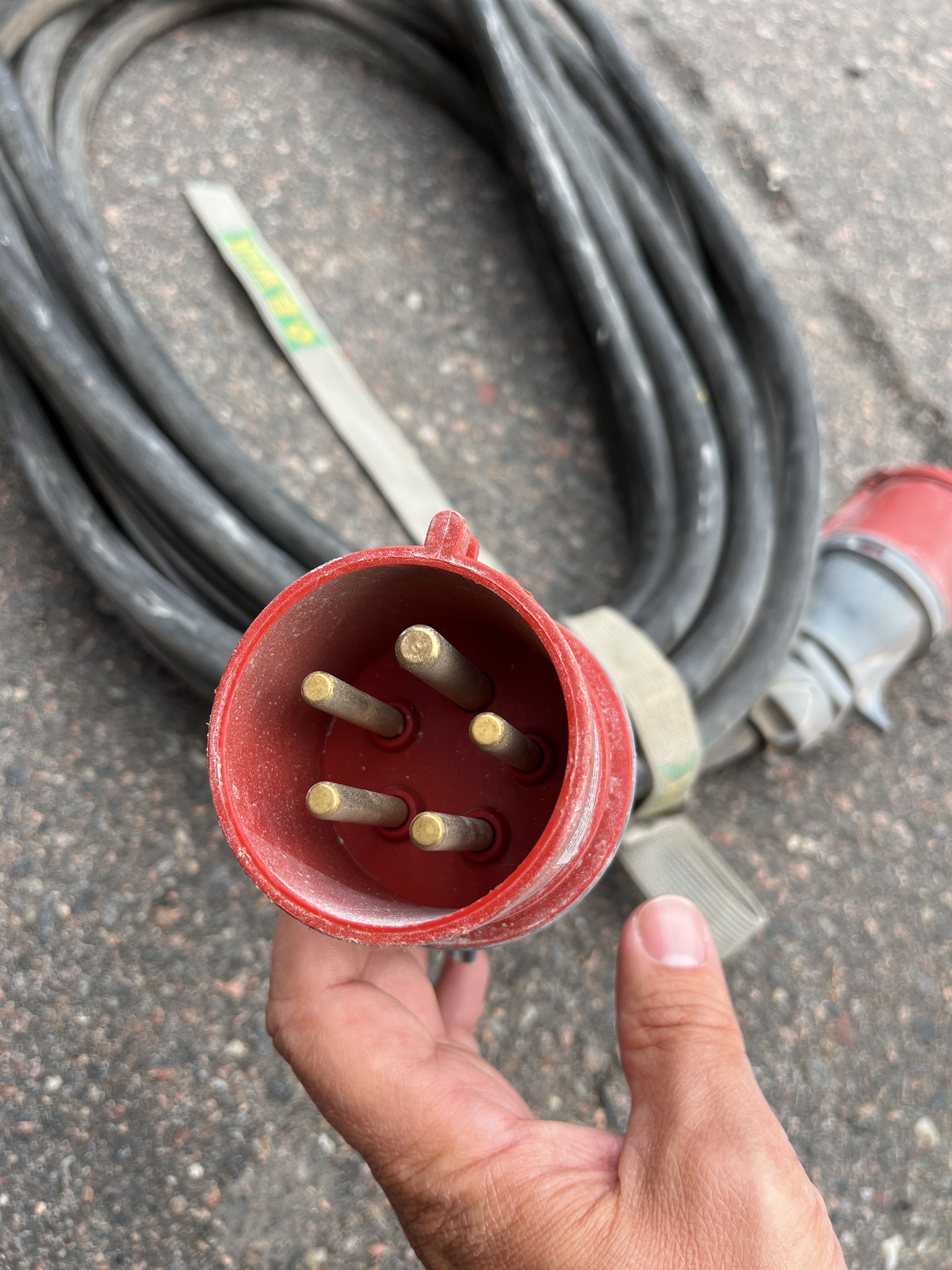 25m cable 32A 3-phase - PS Auction - We value the future - Largest in net auctions