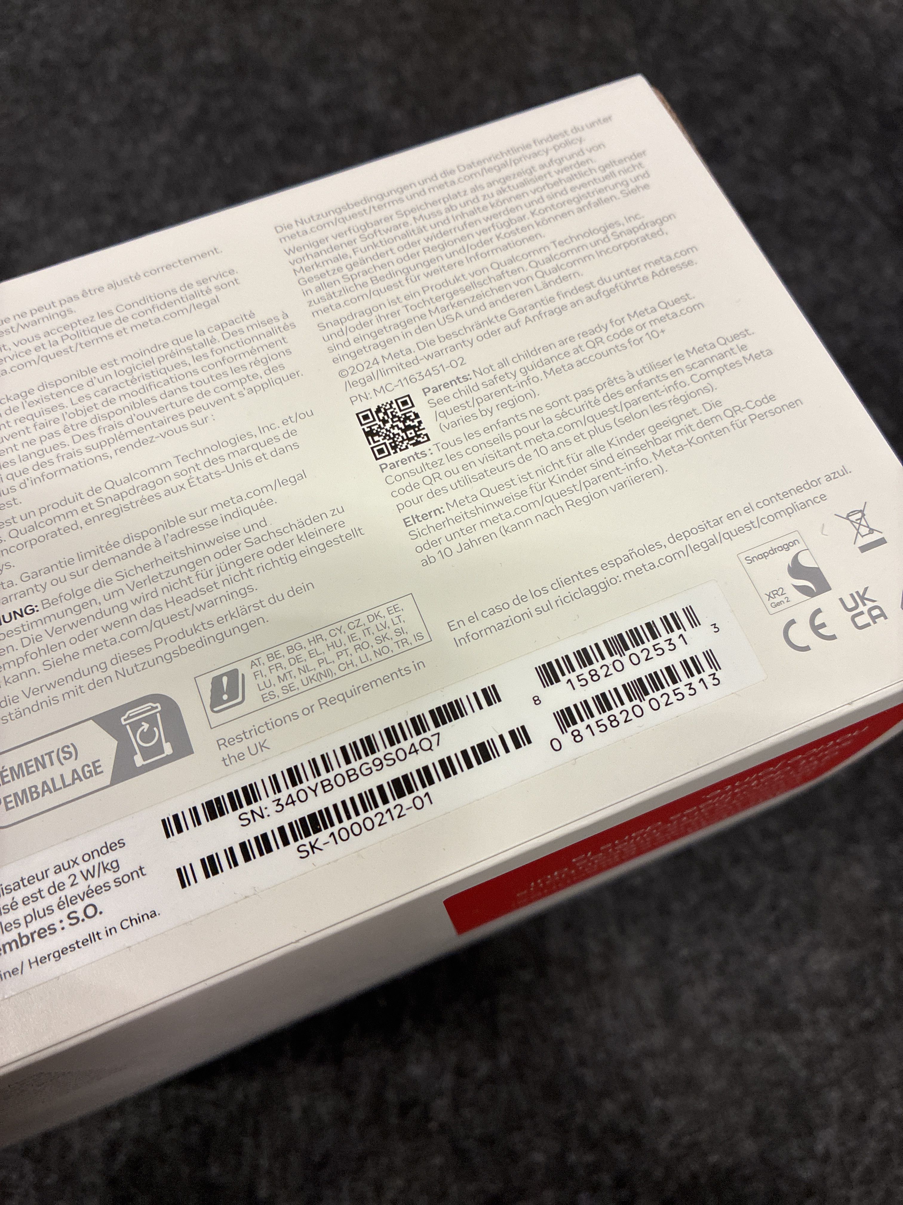 Meta Quest 3S 256GB - PS Auction - We value the future - Largest in net ...