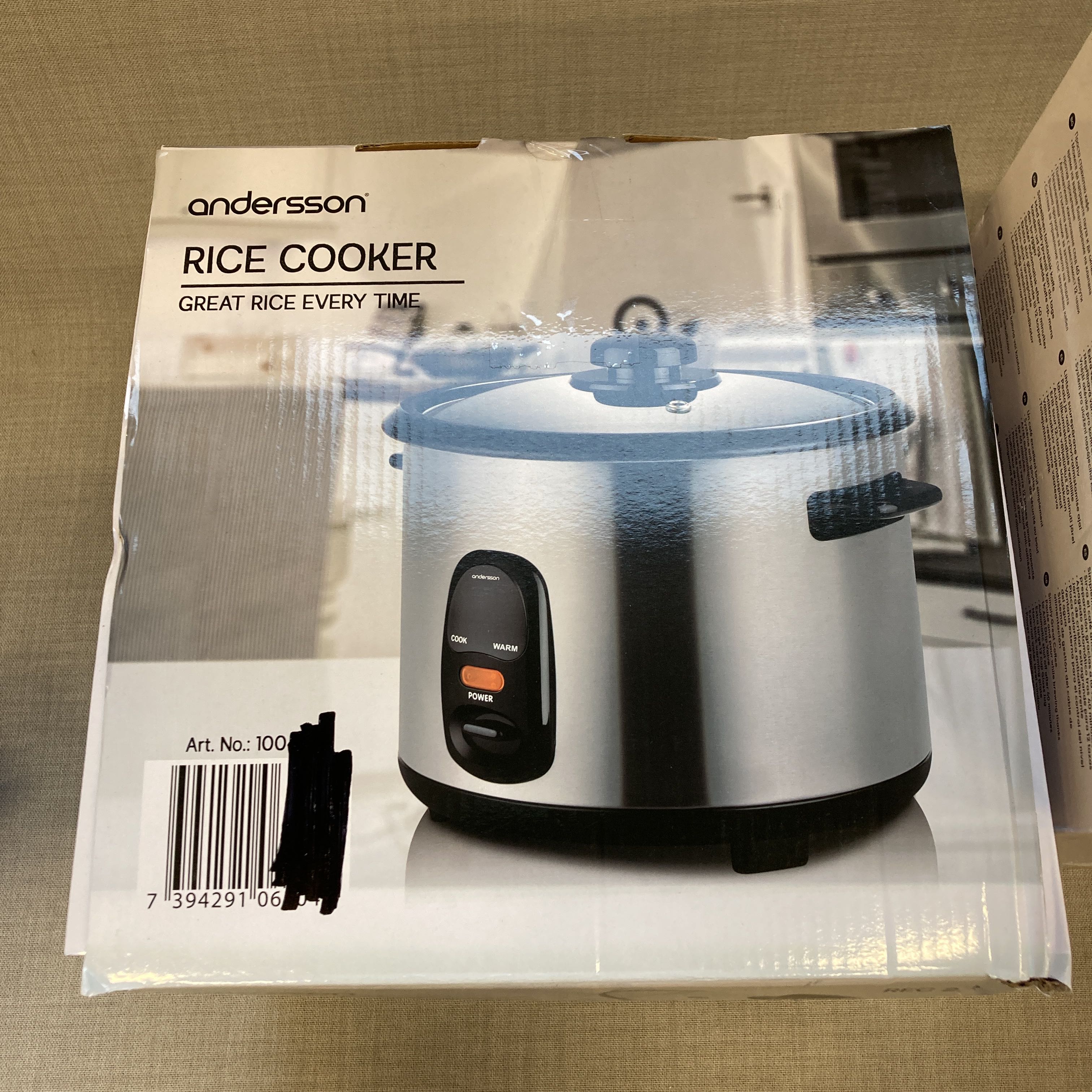 Rice cooker and coffee maker Andersson, Electrolux - PS Auction - We ...