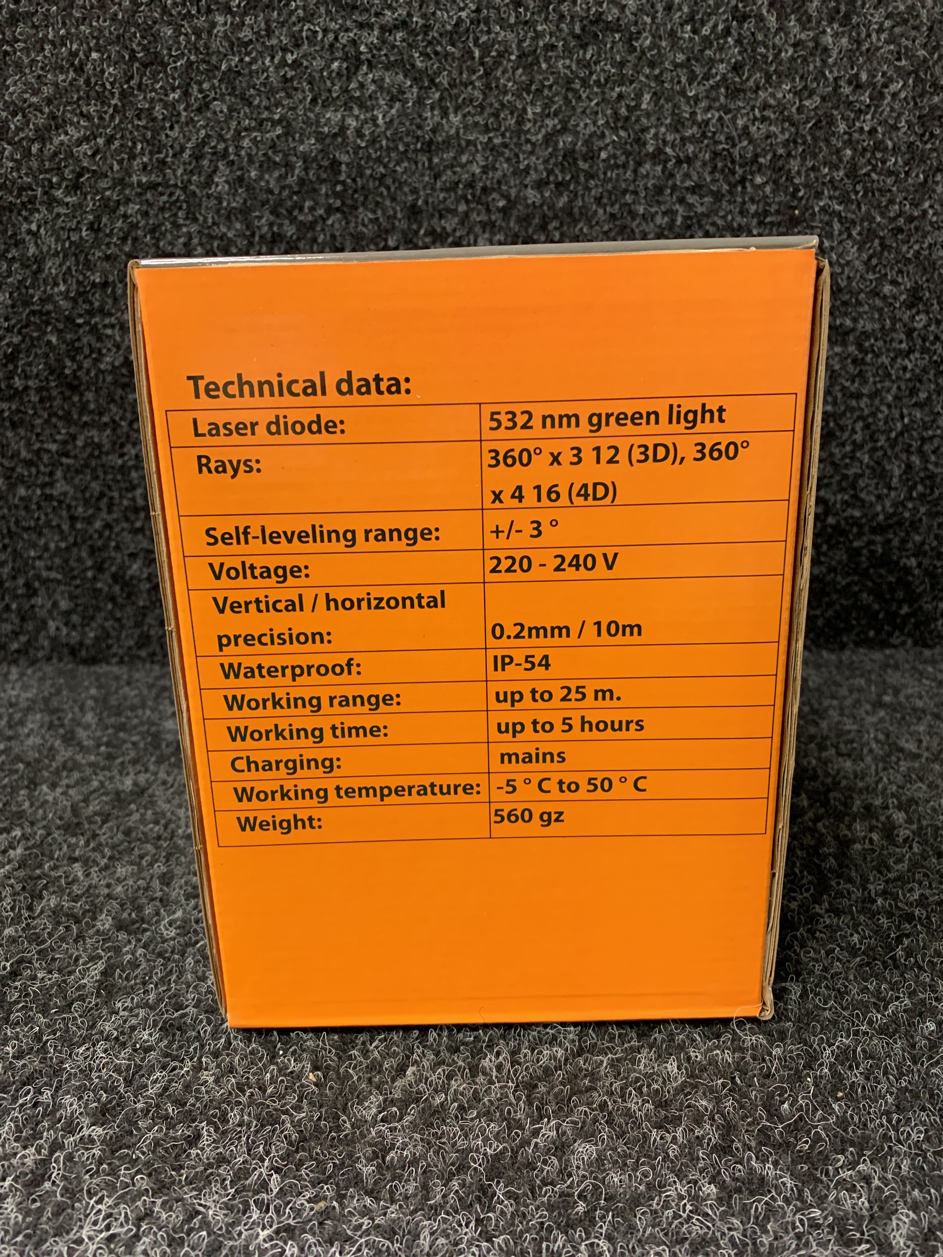 Laser 16 linjer 360 grader level - Auktioner online - Nätauktioner ...