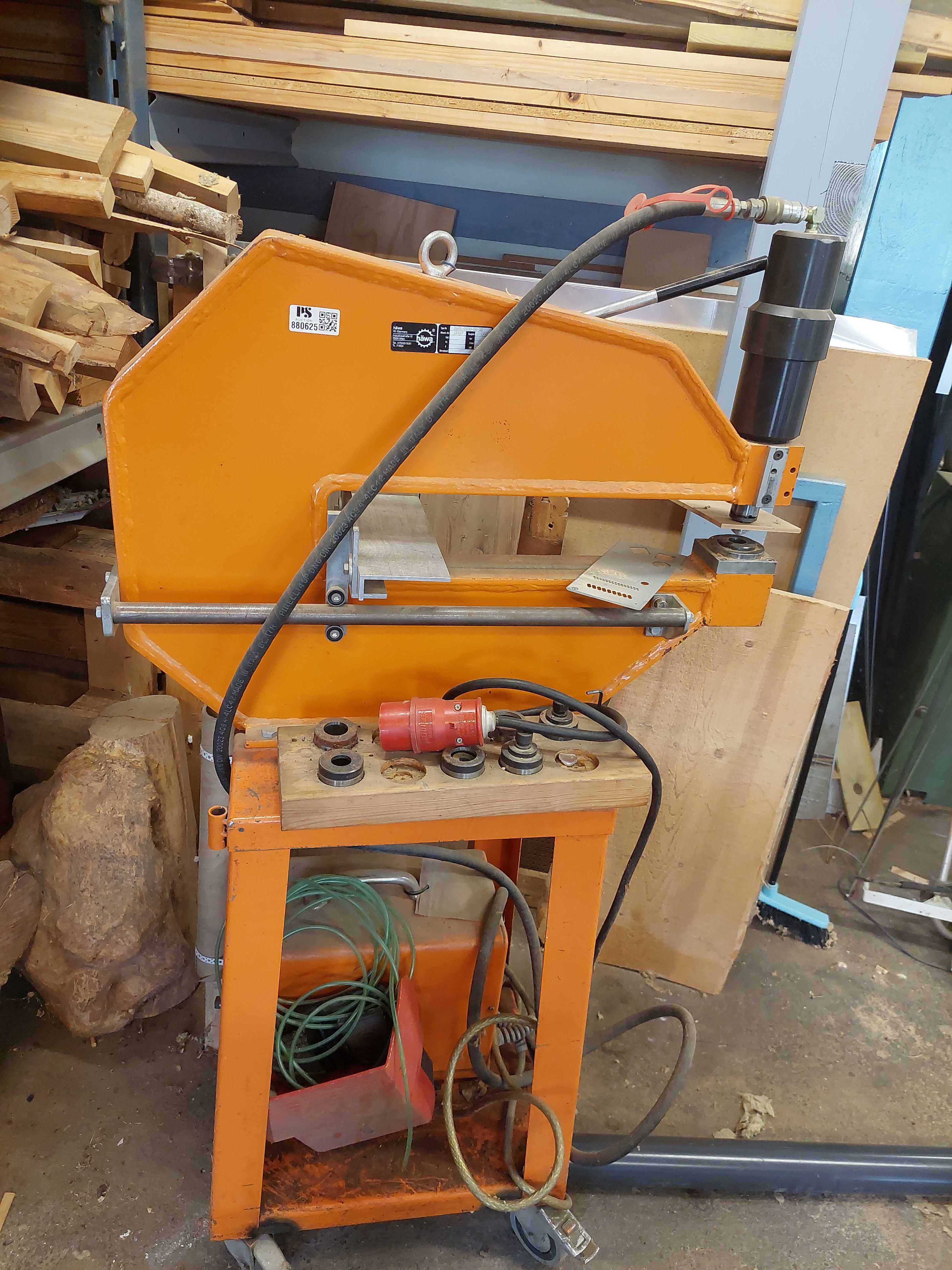 Hydraulic Press Häwa 2641 92 Ps Auction We Value The Future