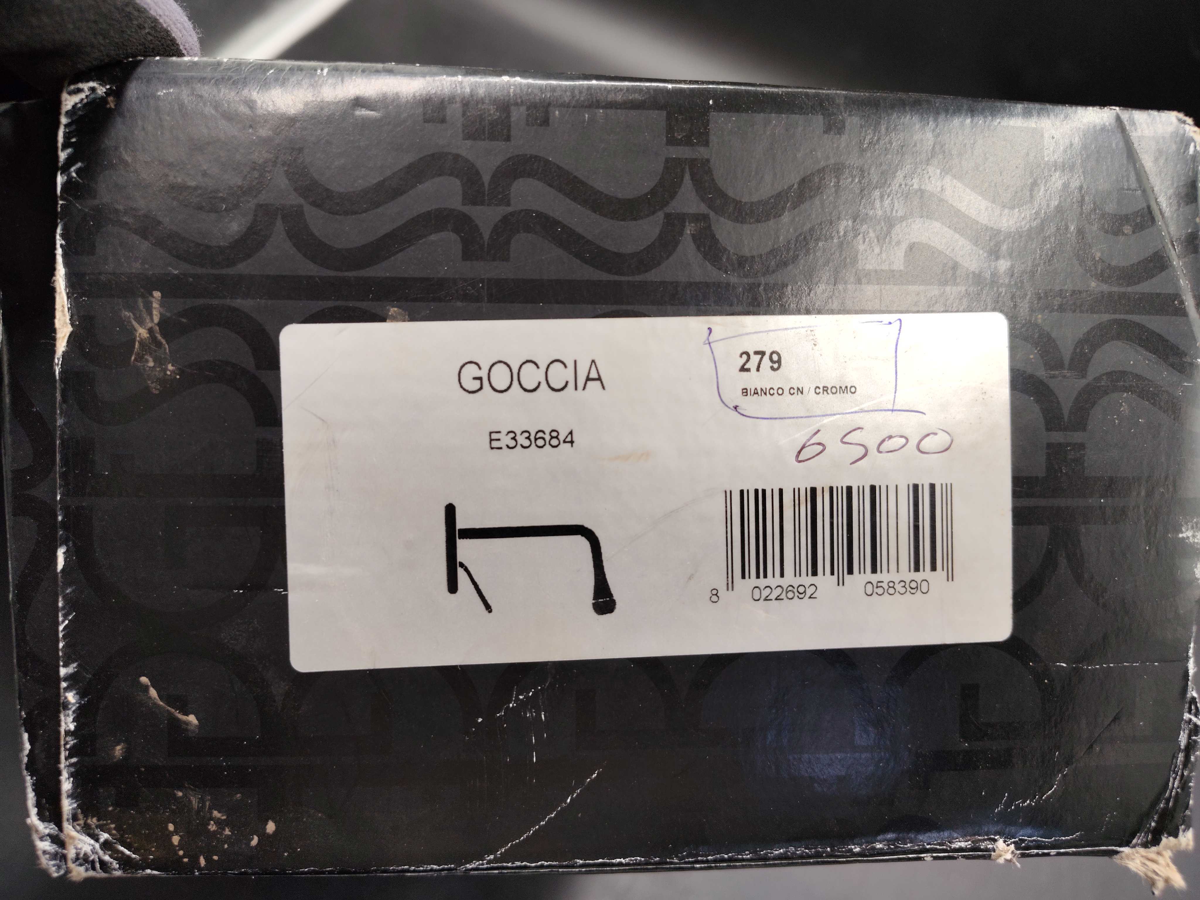 Tvättställsblandare väggmonterad, Goccia - Auktioner online ...