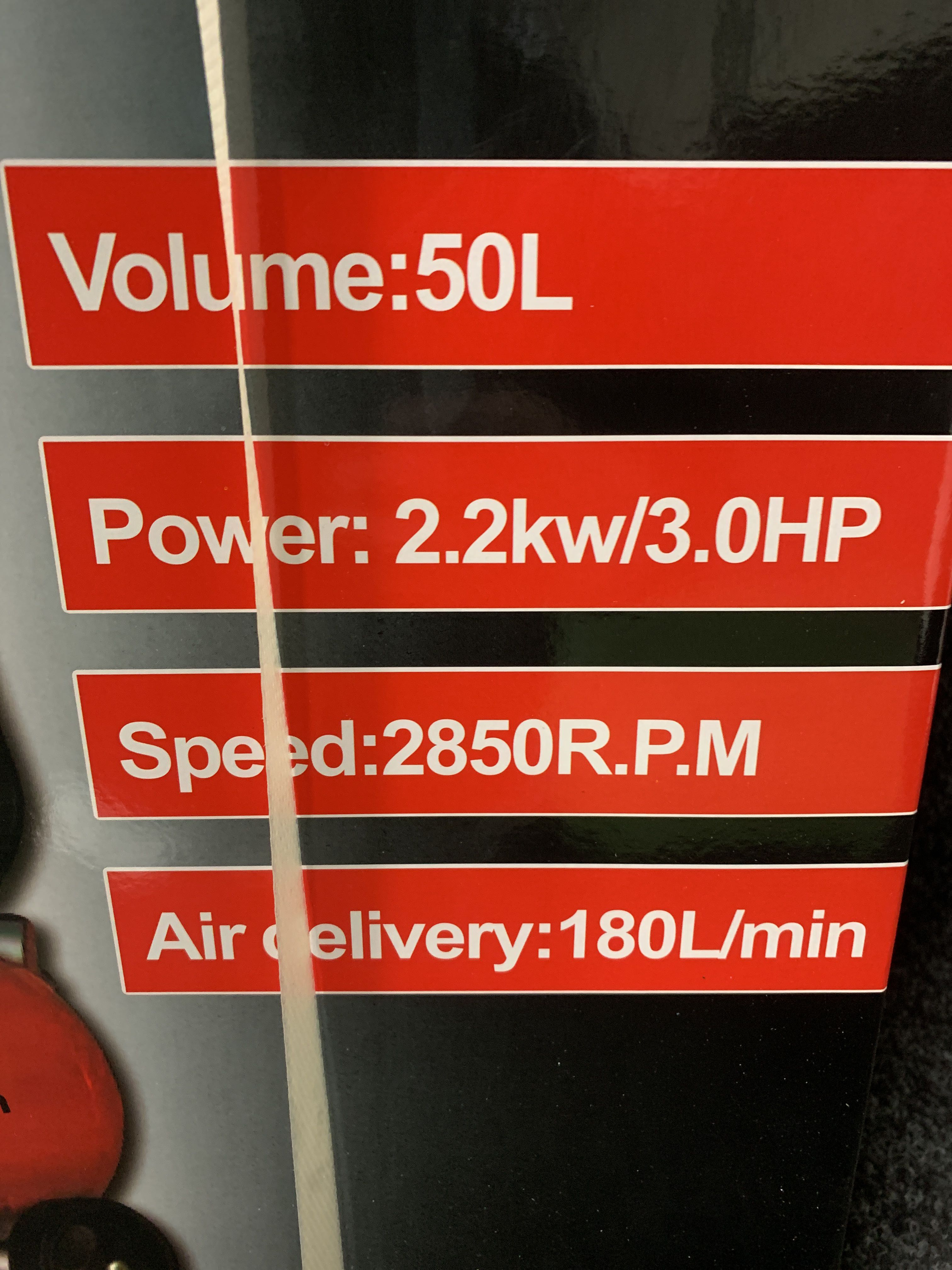 The compressed air compressor 50 L / 8 bar Premium Stahl - PS Auction ...