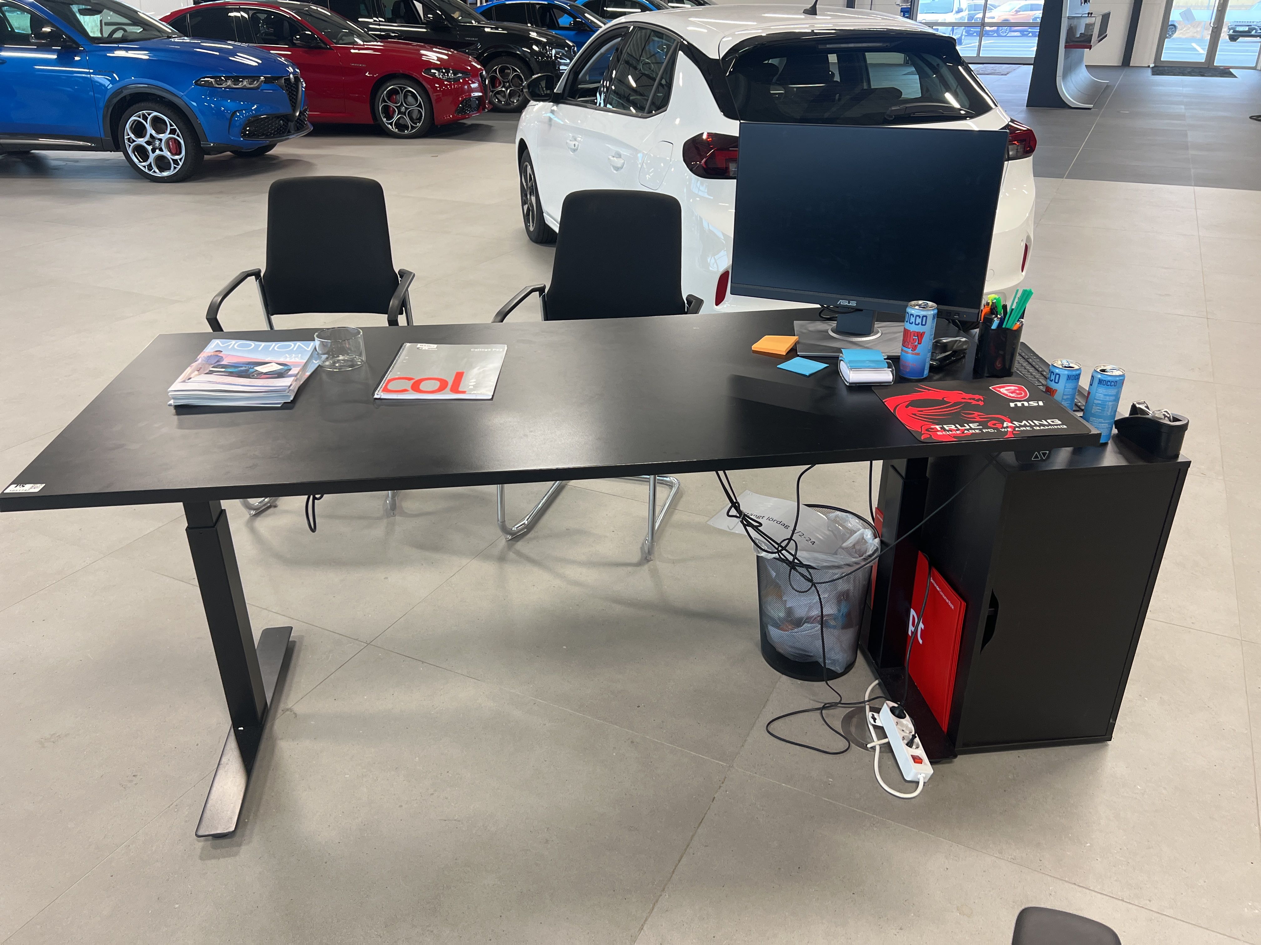 Office workstation - Electric desk, chairs, screen and more - PS ...