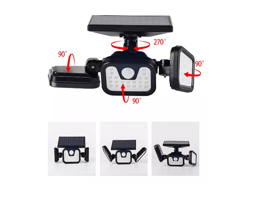 Solcells LED-väggbelysning, 1800mAh, 10 stycken - Auktioner online ...