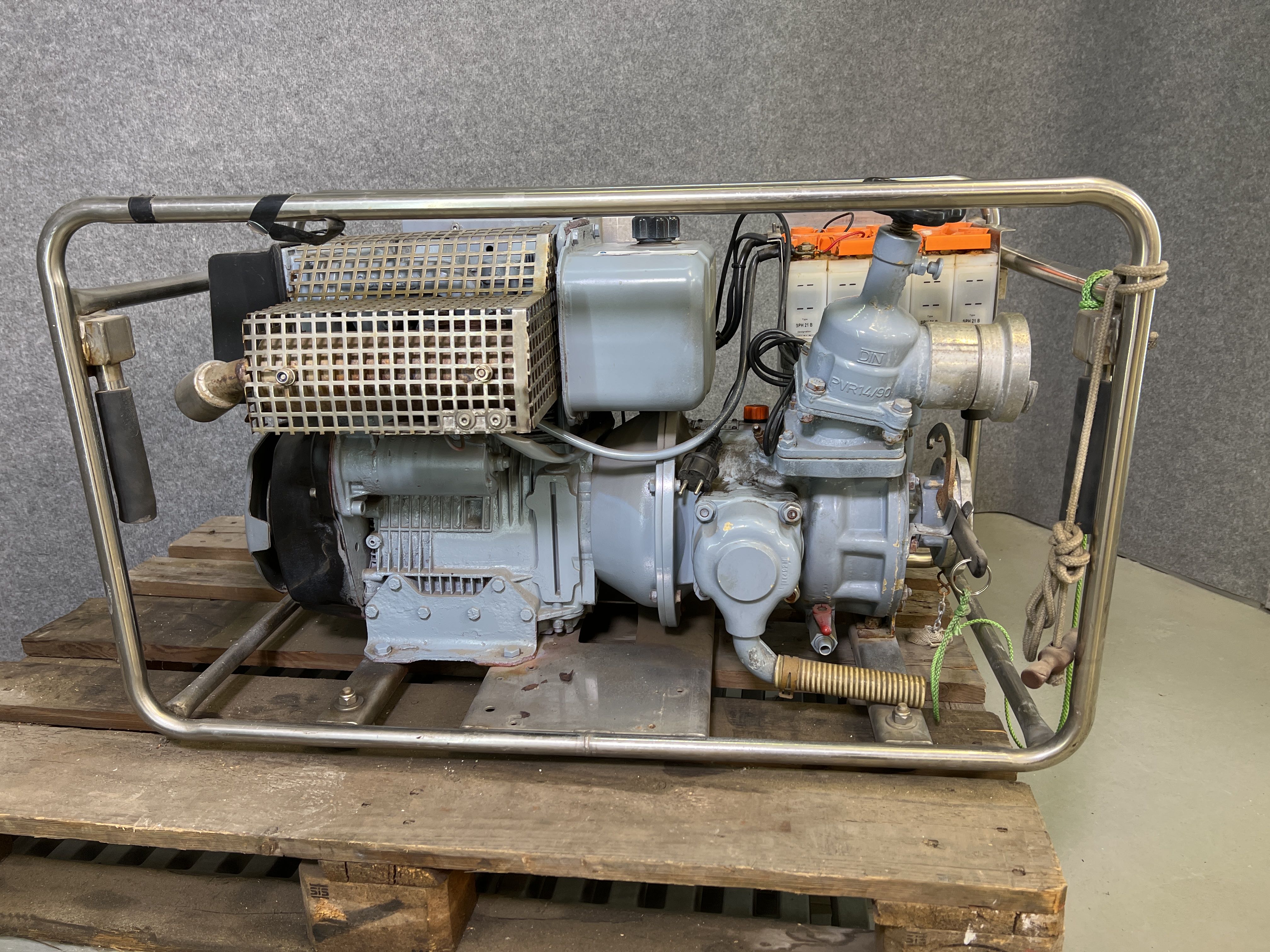 Fire pump Ruggerini - PS Auction - We value the future - Largest in net ...