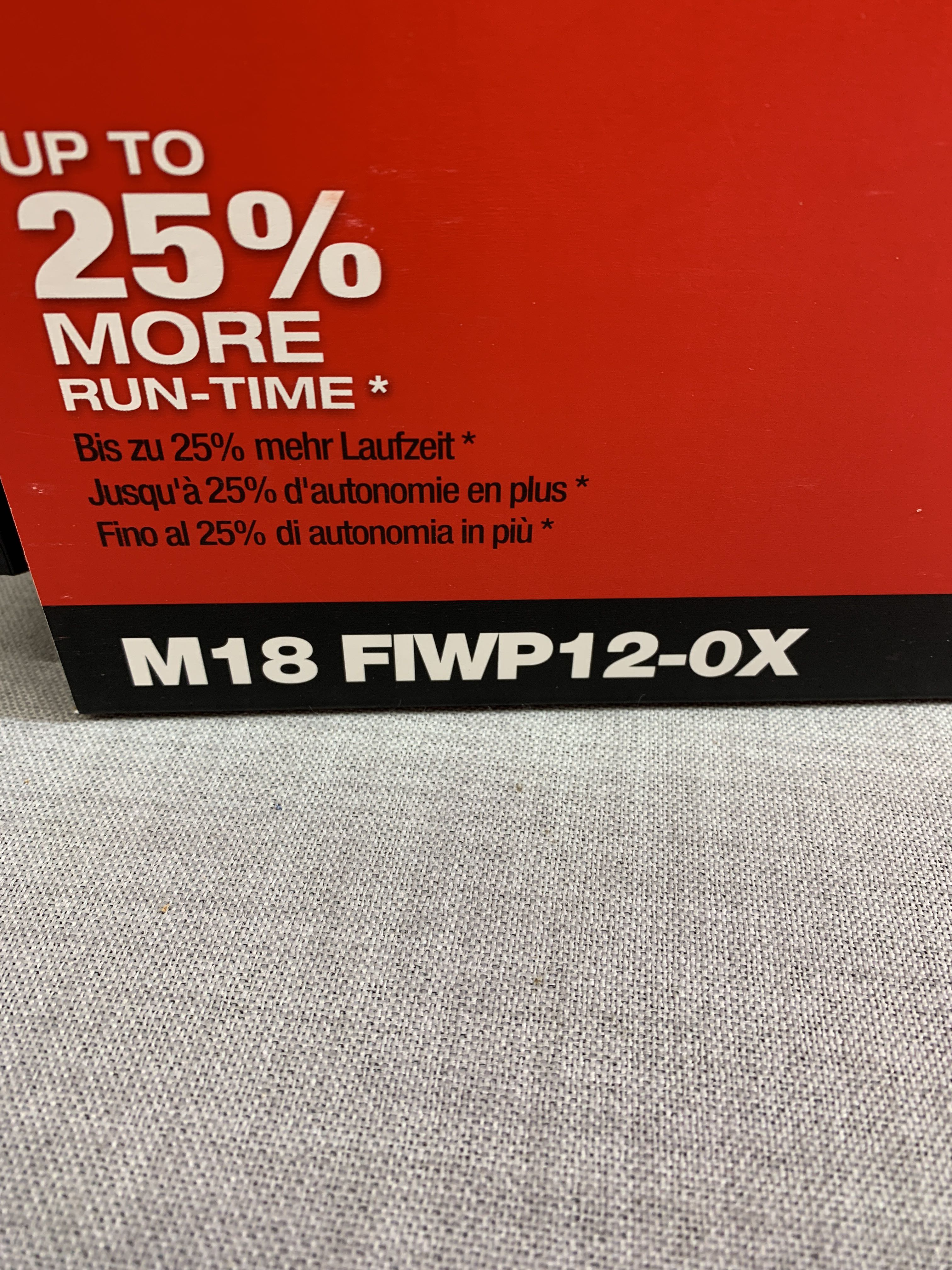 Nutrunner Milwaukee M18 FHIWF12-0X - PS Auction - We value the future ...