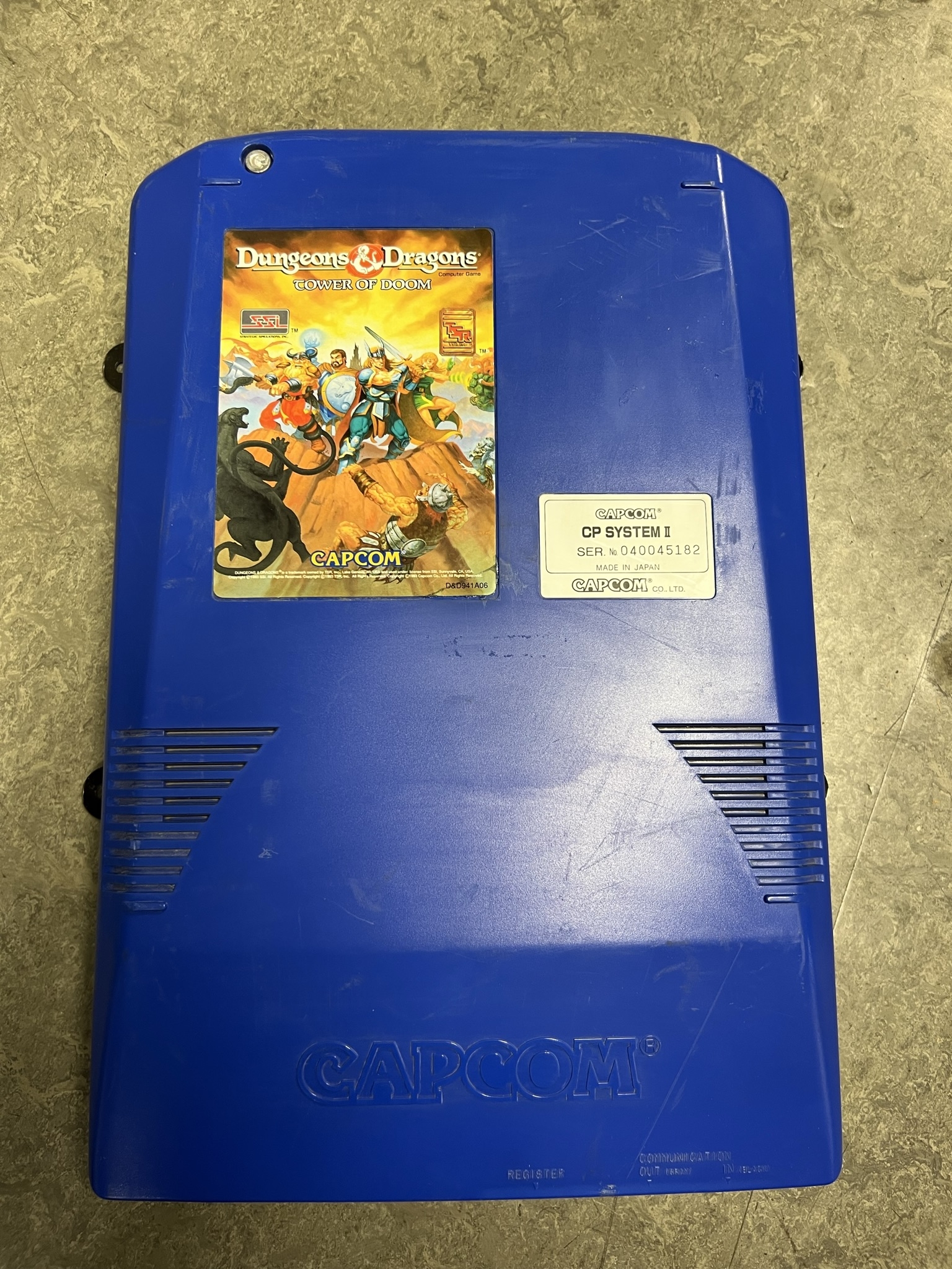 Capcom Dungeons Dragons Tower Of Doom - PS Auction - We value the ...