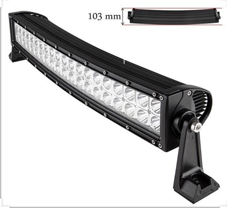 LED extra light ramp 200W "Slightly curved" Combo light image (free ...
