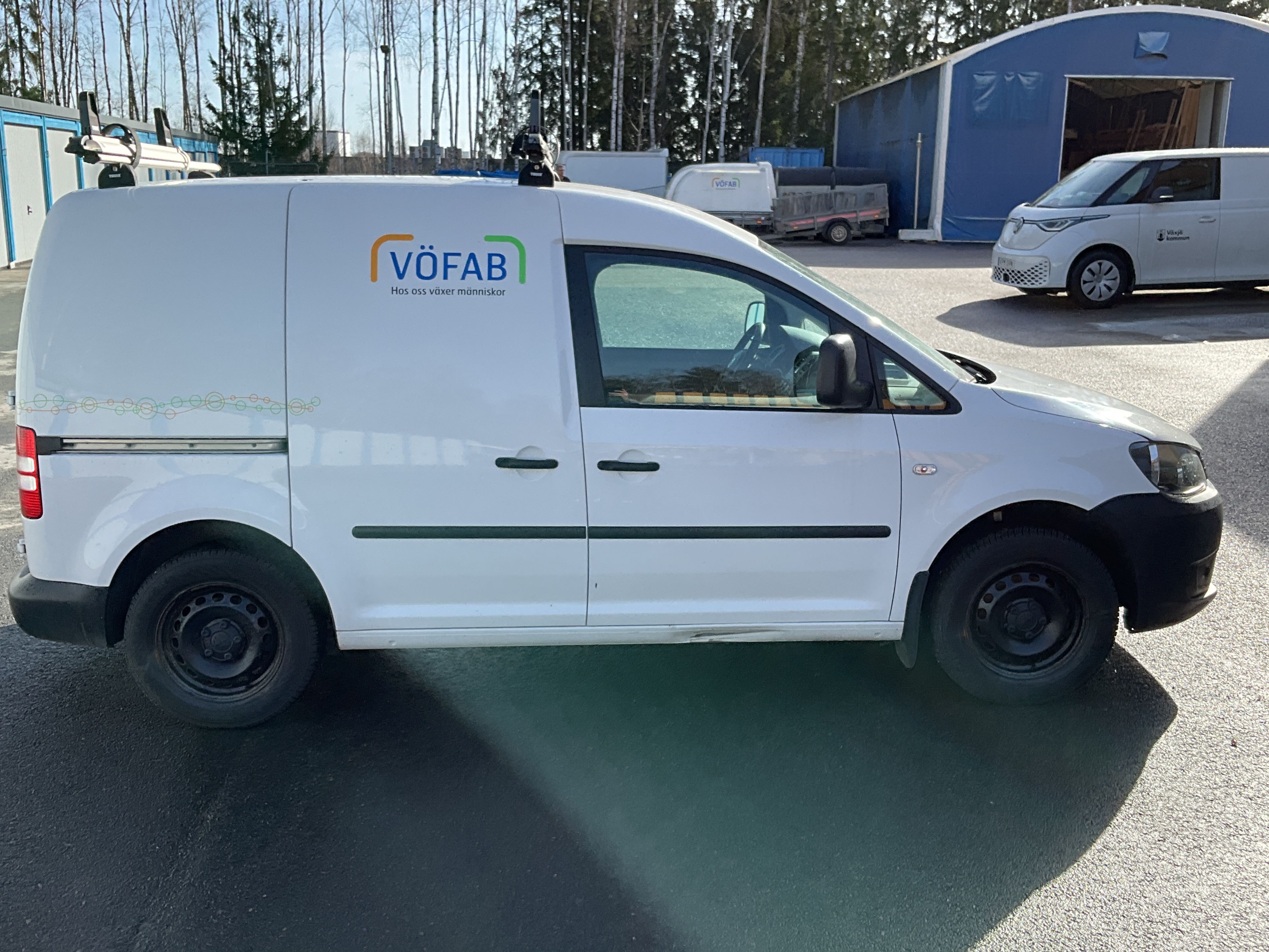 Rep objekt Volkswagen Caddy Skåpbil 2.0 EcoFuel Manuell, 109hk, 2012 ...