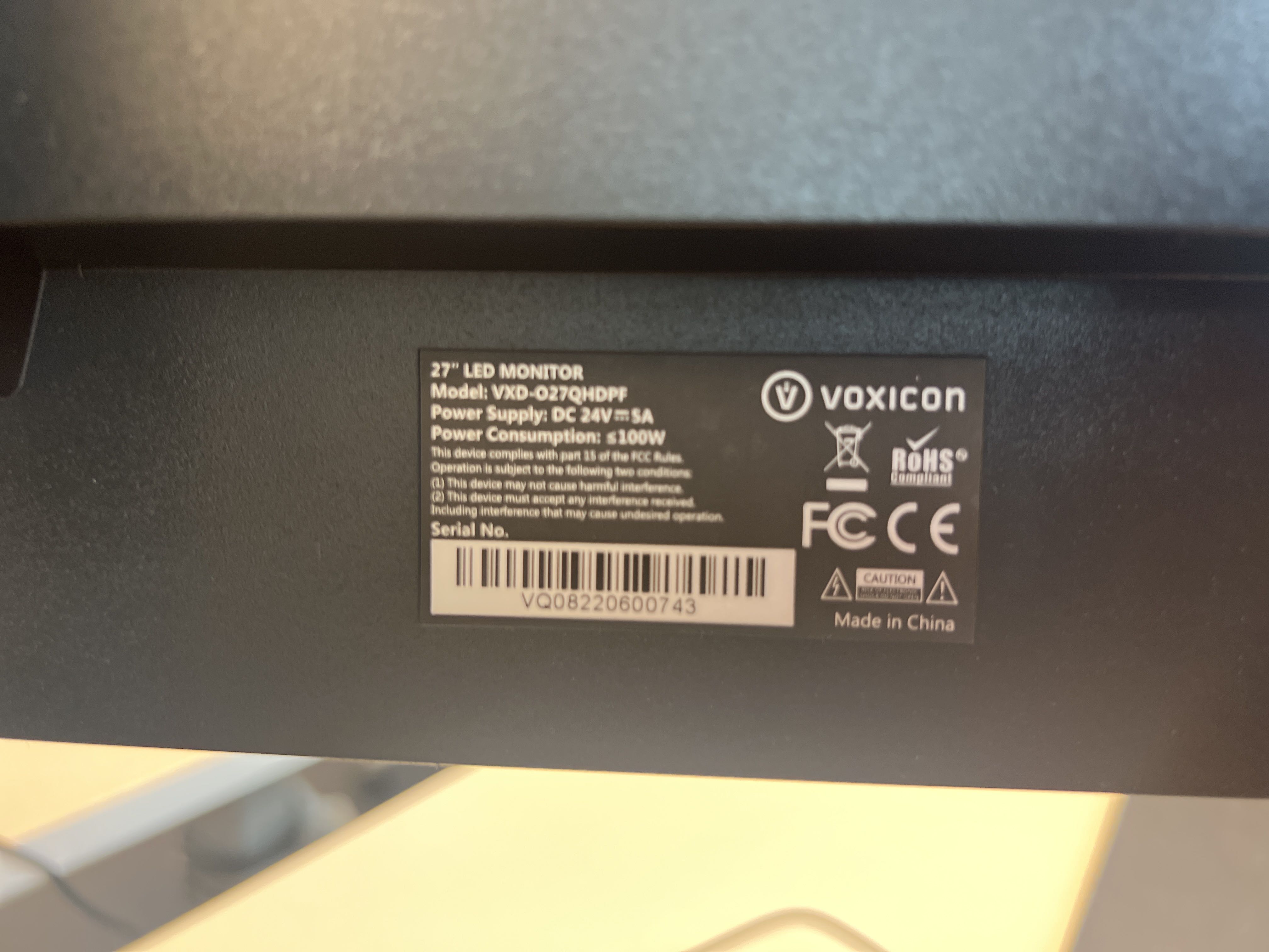 Skärm Voxicon 27", mus Contour, dockstation - Auktioner online ...