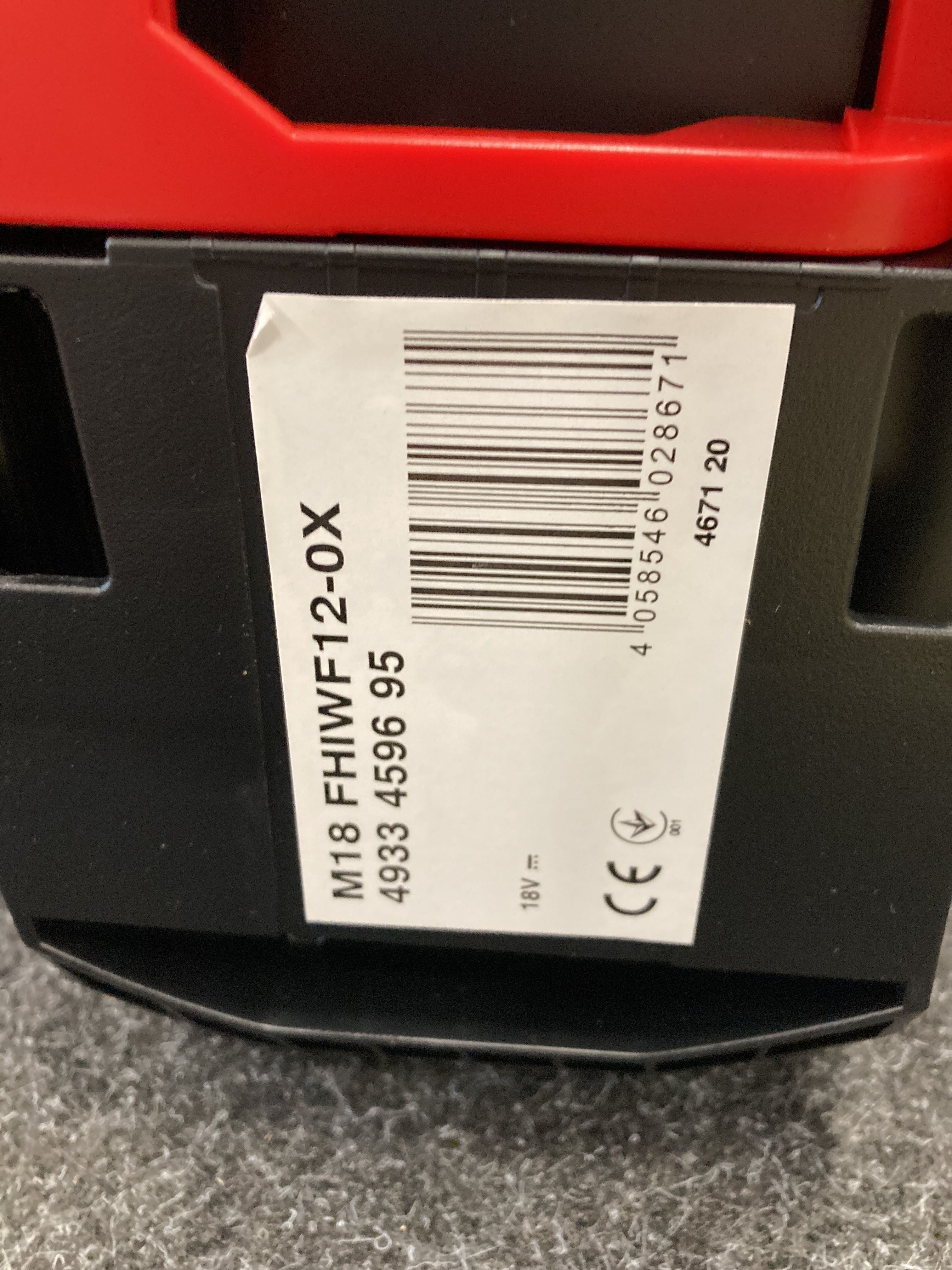 Nutrunner Milwaukee M18 FHIWF12-0X - PS Auction - We value the future ...