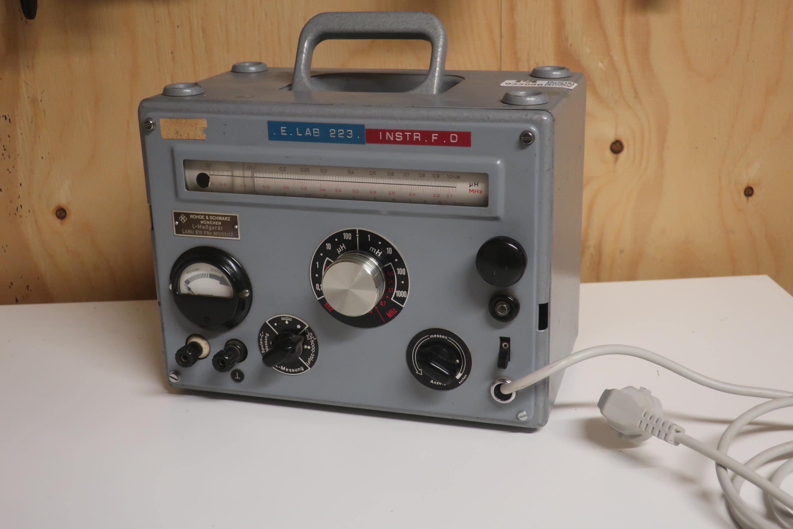L-Meßgerät, LARU 610, Rohde & Schwarz - PS Auction - We value the ...