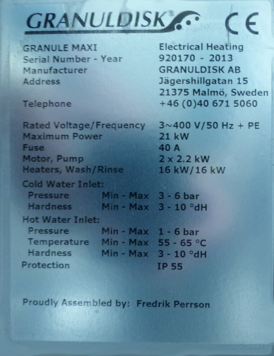Granuldiskmaskin Granuldisk Maxi FreeFlow Edition - Auktioner online ...