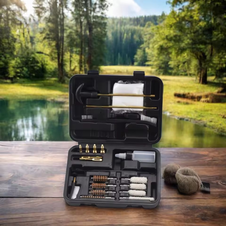 2 pcs Gun Care Kits in Plastic Box – Complete set for cleaning guns ...