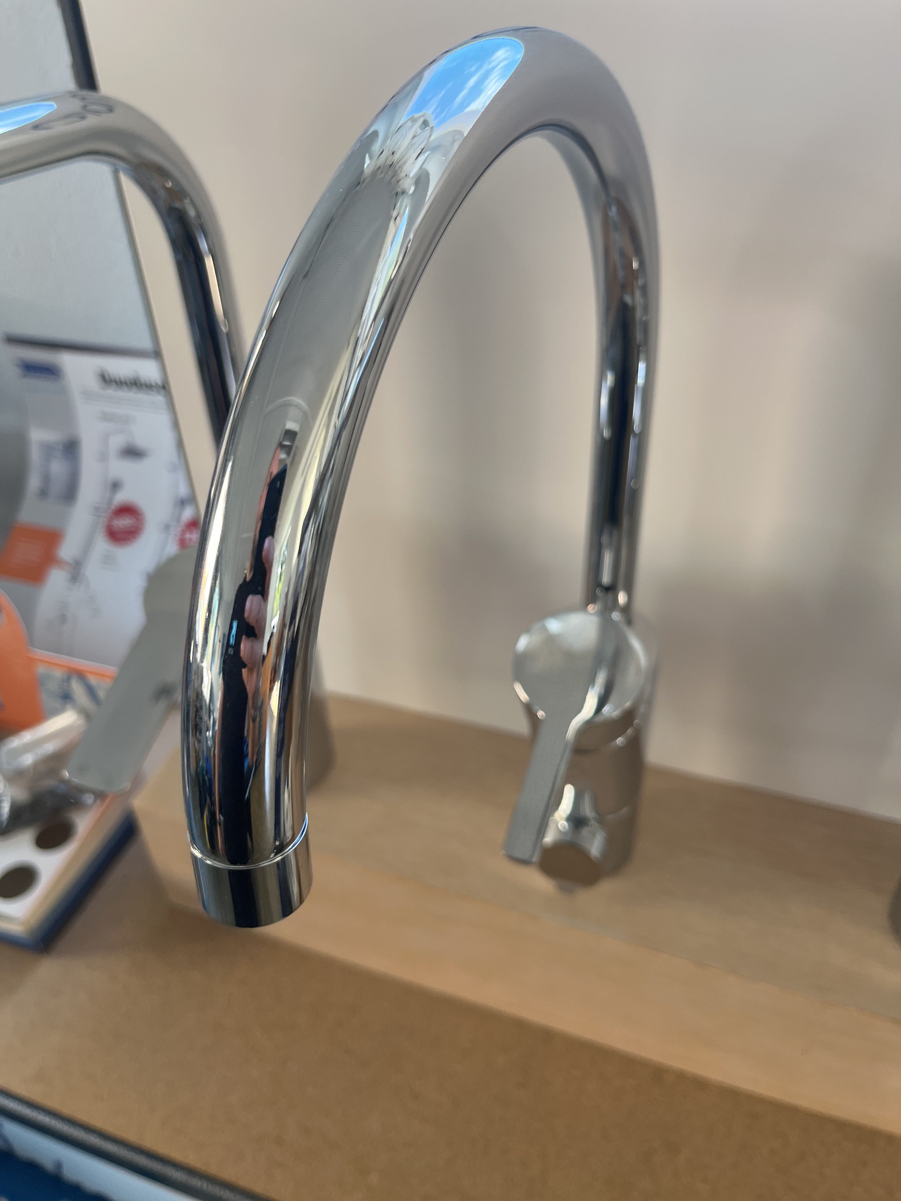 Dispaly stand with Mora taps - PS Auction - We value the future ...