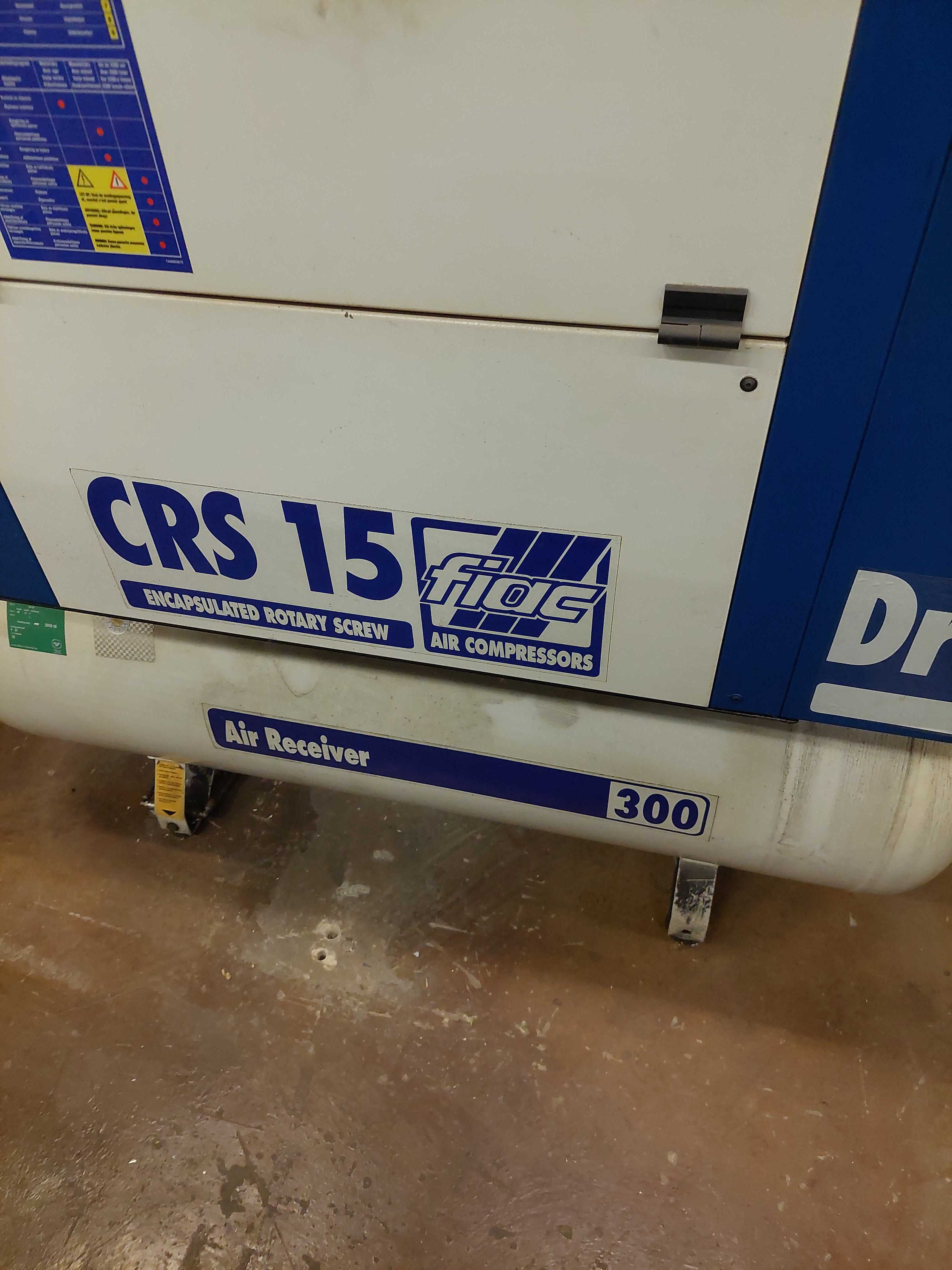 Kompressor FIAC CRS 15 med Air Receiver 300 - Auktioner online ...