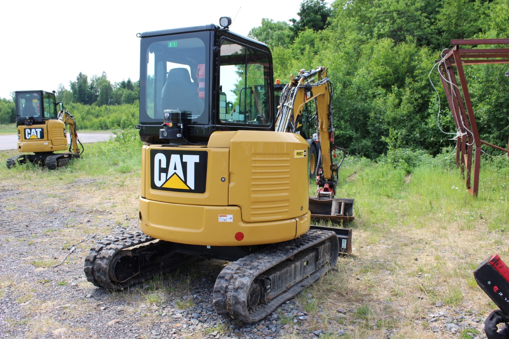 Bandgrävare CAT 303.5E CR -2016 (795,5h, rototilt) - Auktioner online ...