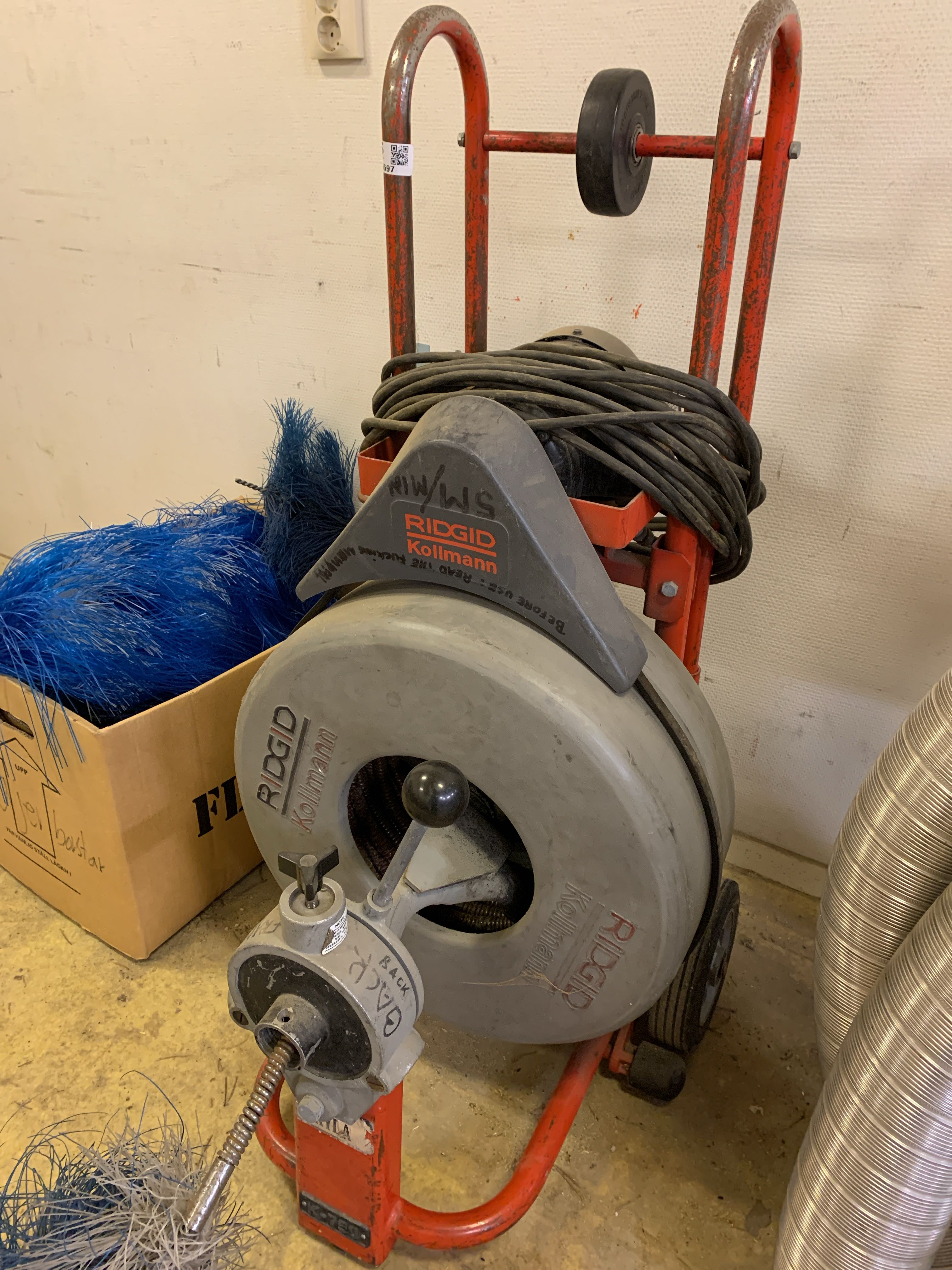 Motor-driven drain cleaner Rigid K-750 - PS Auction - We value the ...