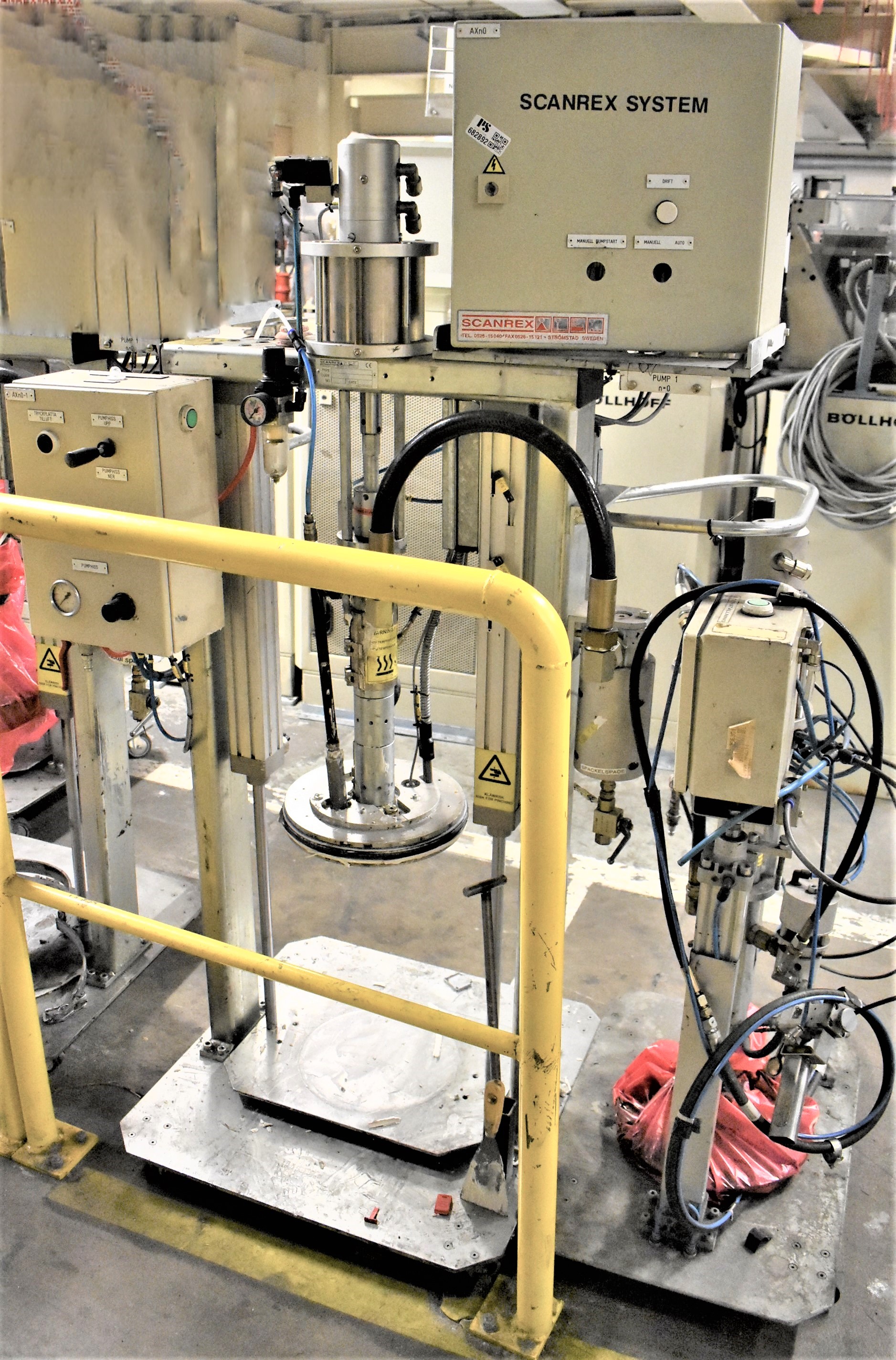 Glue system / pump station from Scanrex - PS Auction - We value the ...