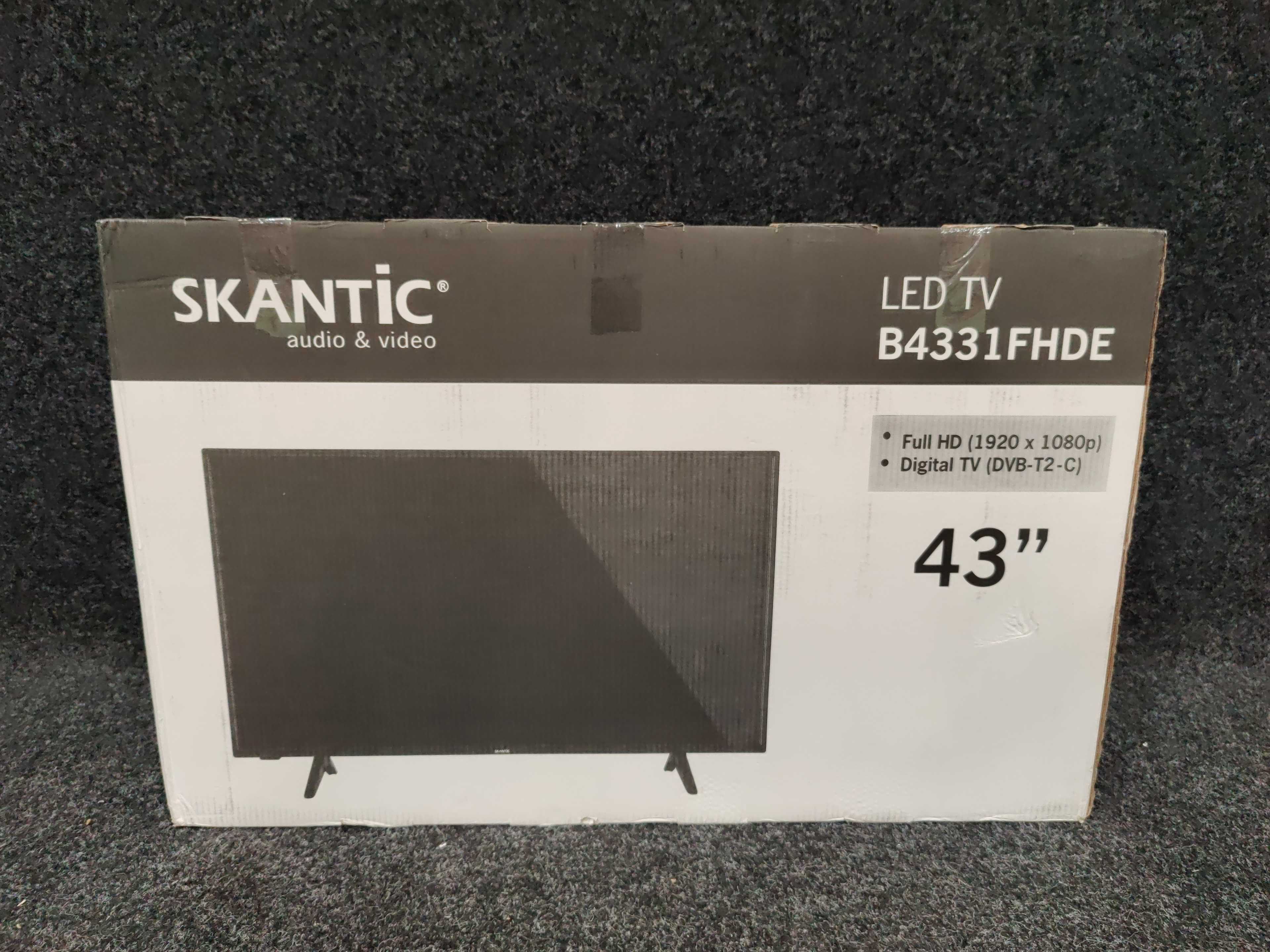 43" Full HD LED-TV Skantic B4331FHD - Auktioner online - Nätauktioner ...
