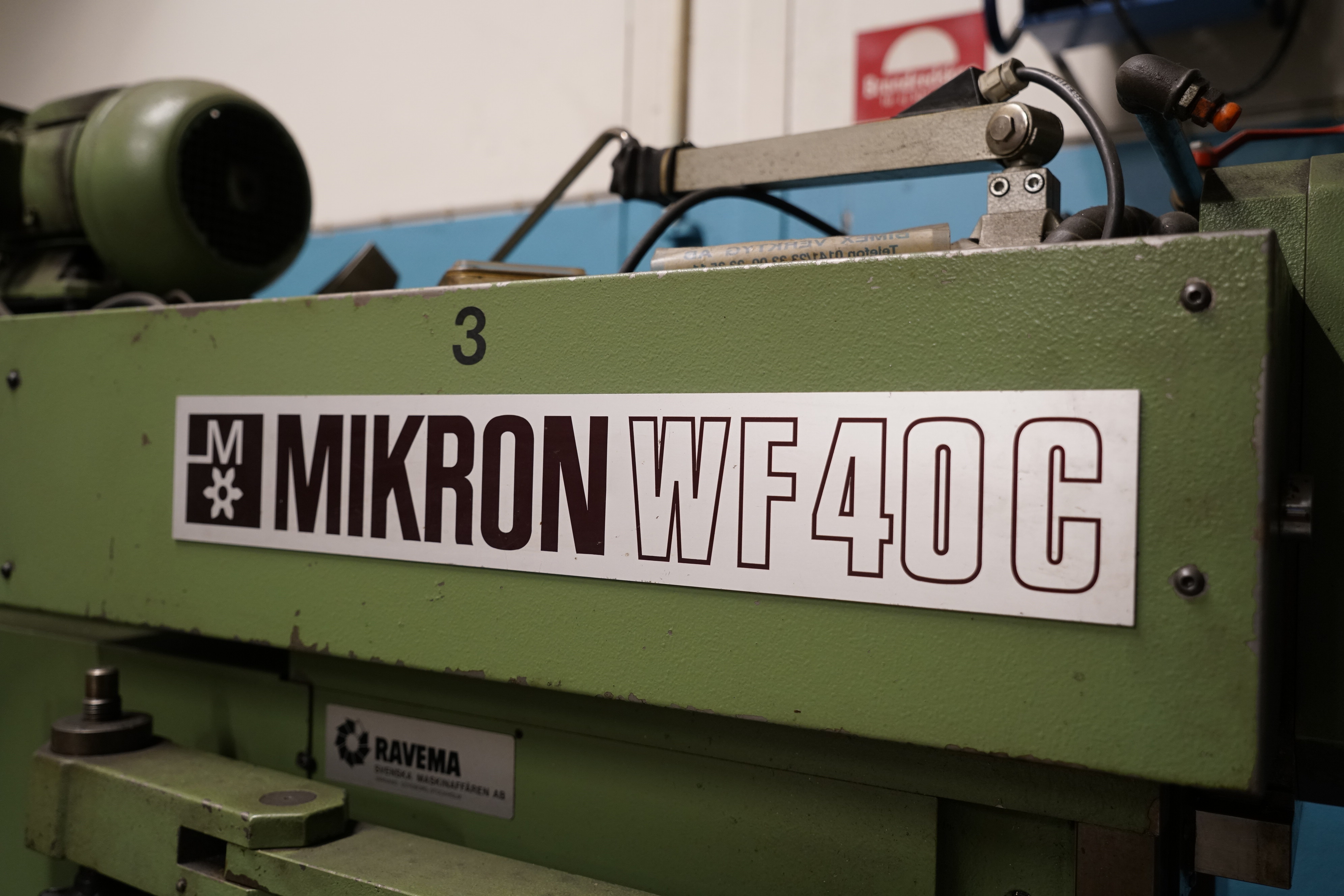 Mikron WF40C – Fräsmaskin med Heidenhain TNC145 - Auktioner online ...