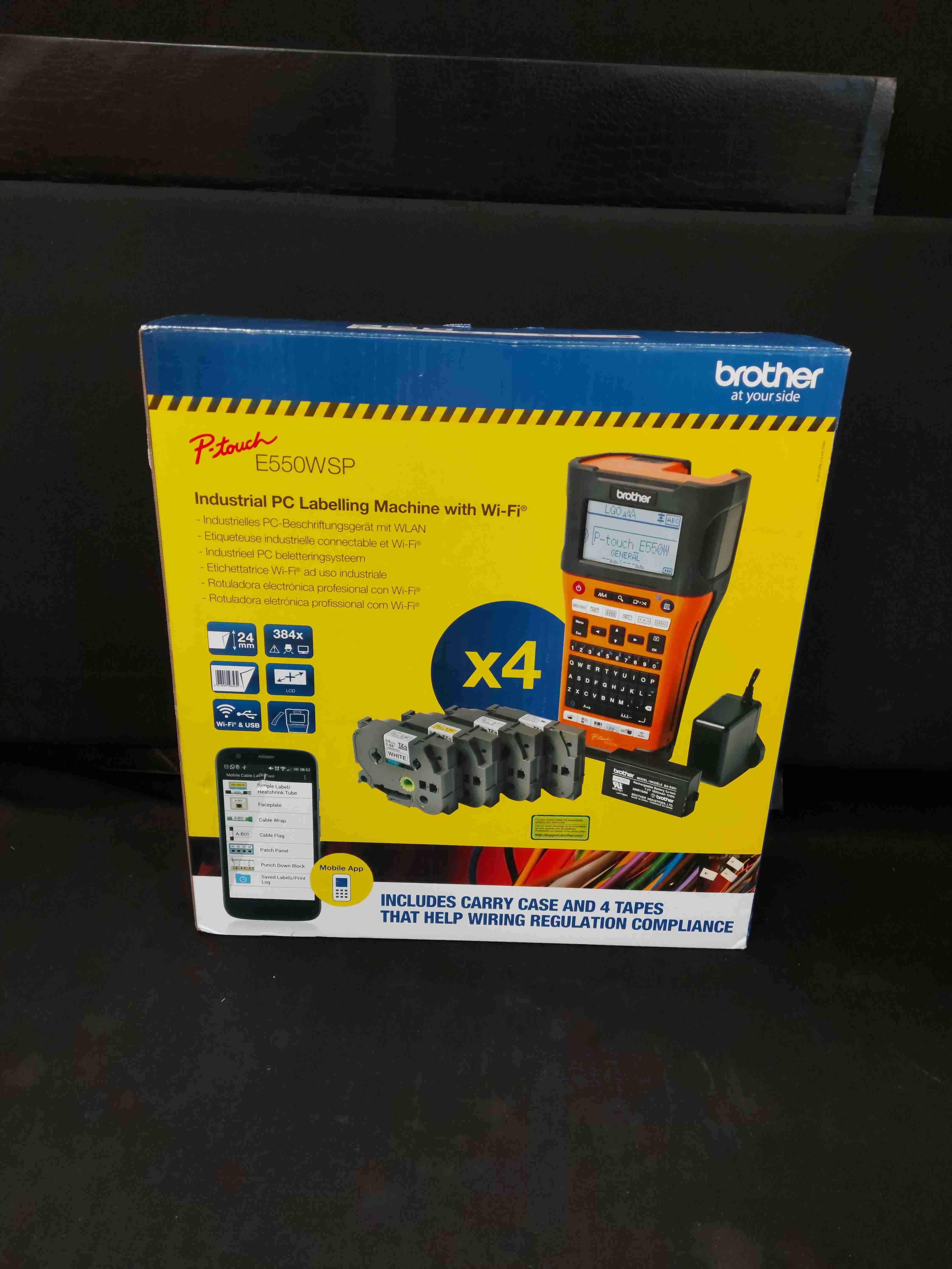 Industrial marking machine Brother PT-E550WSP (New in carton) - PS ...