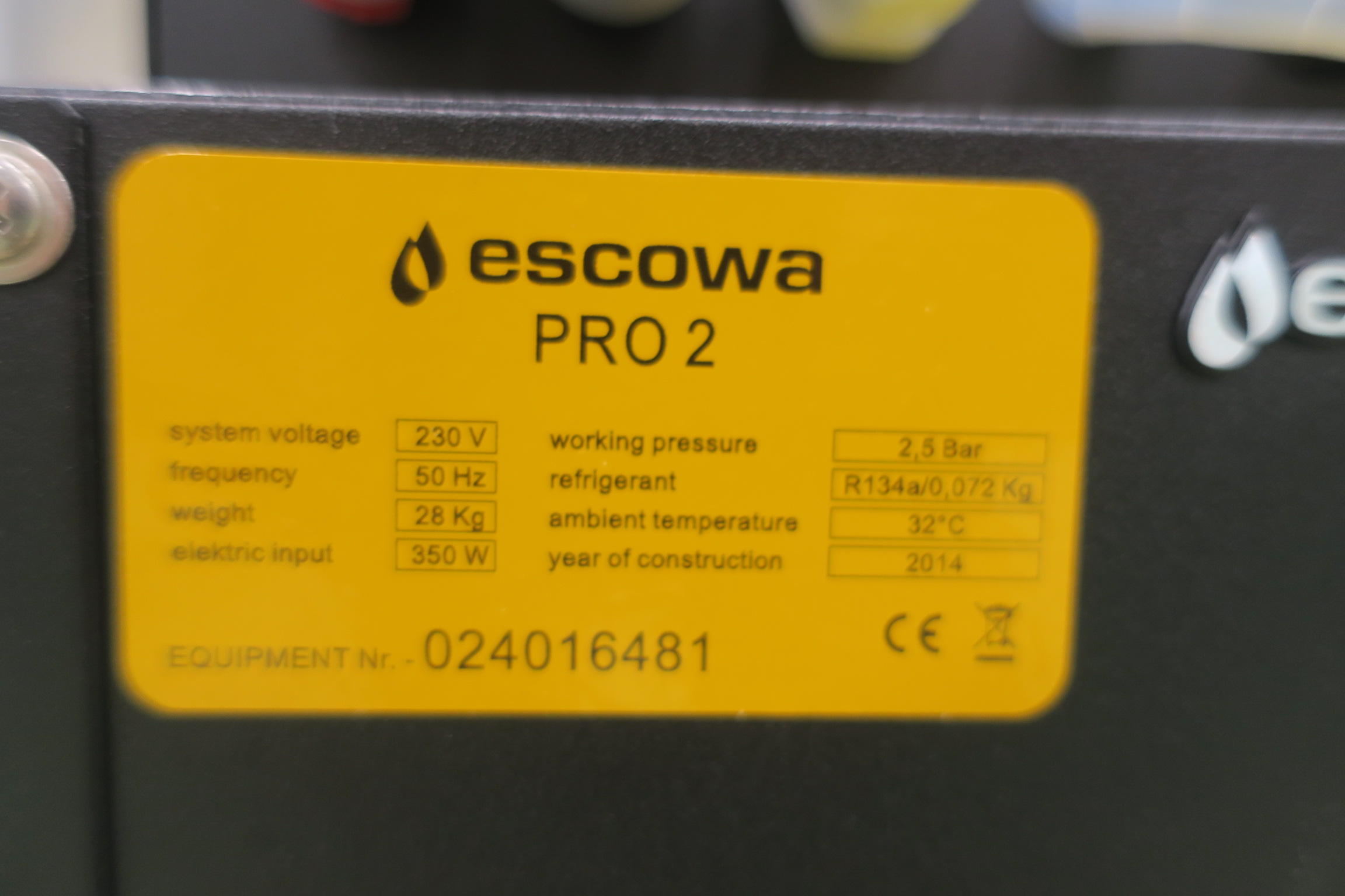 Water machine Escowa Pro 2 - PS Auction - We value the future - Largest ...