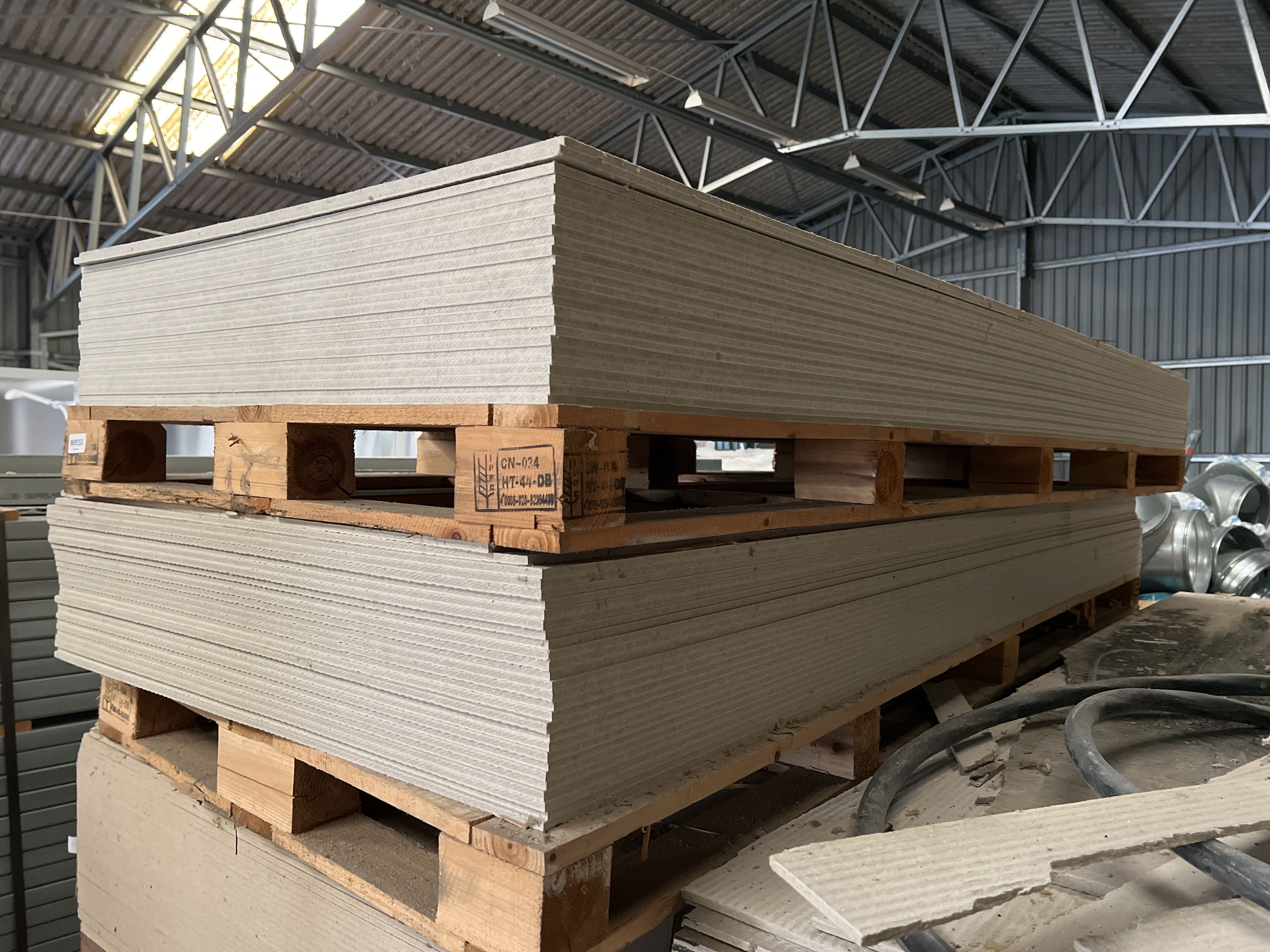 Kalciumsilikatskiva, Masterboard, 2500 x 900 x 8 mm, ca 70 stycken ...