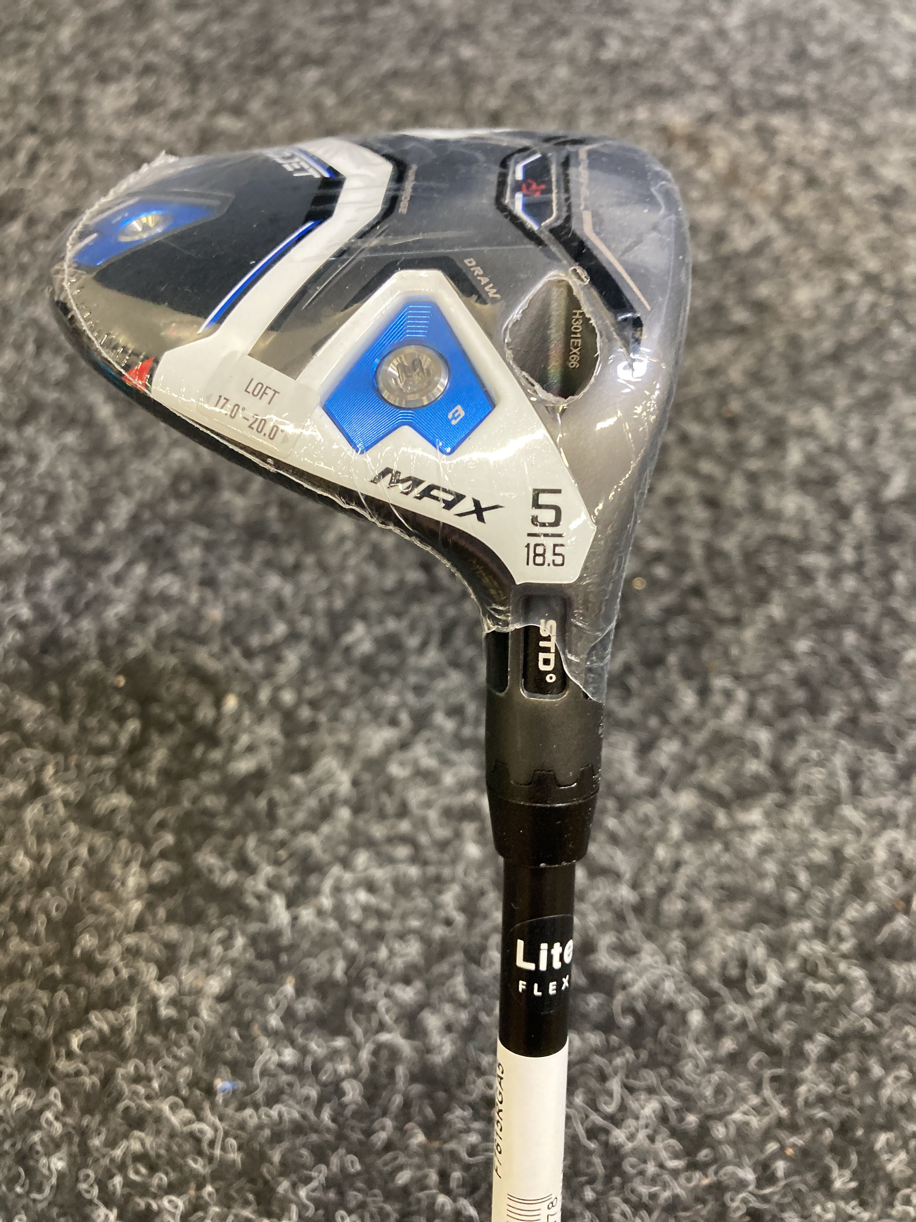 Golfklubba Cobra Aerojet Max FW BK WT RH MNS - GPH LITE 5 - Auktioner ...