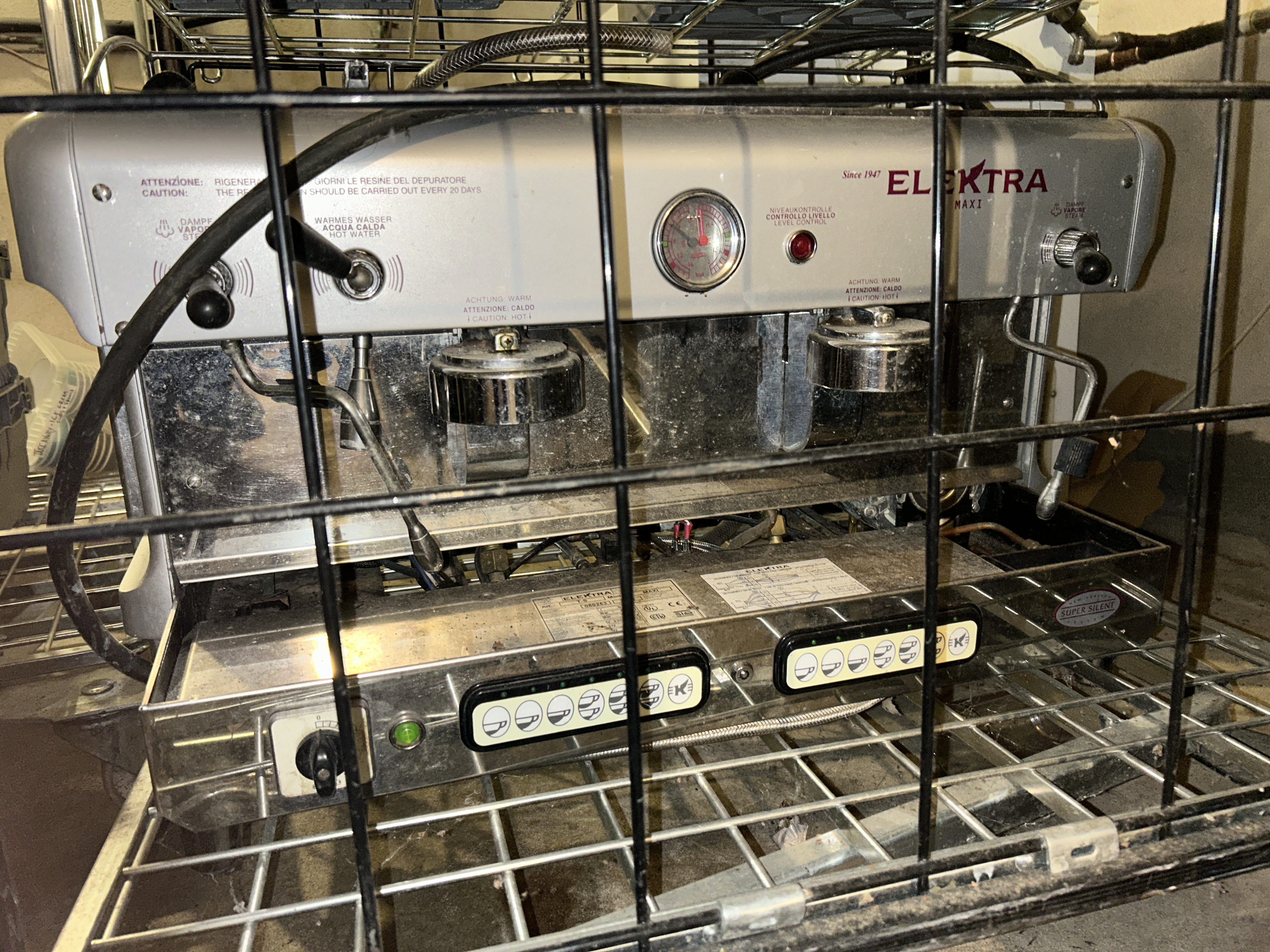 Espressomaskin 2-gr Elektra Maxi T5 - Auktioner online - Nätauktioner ...