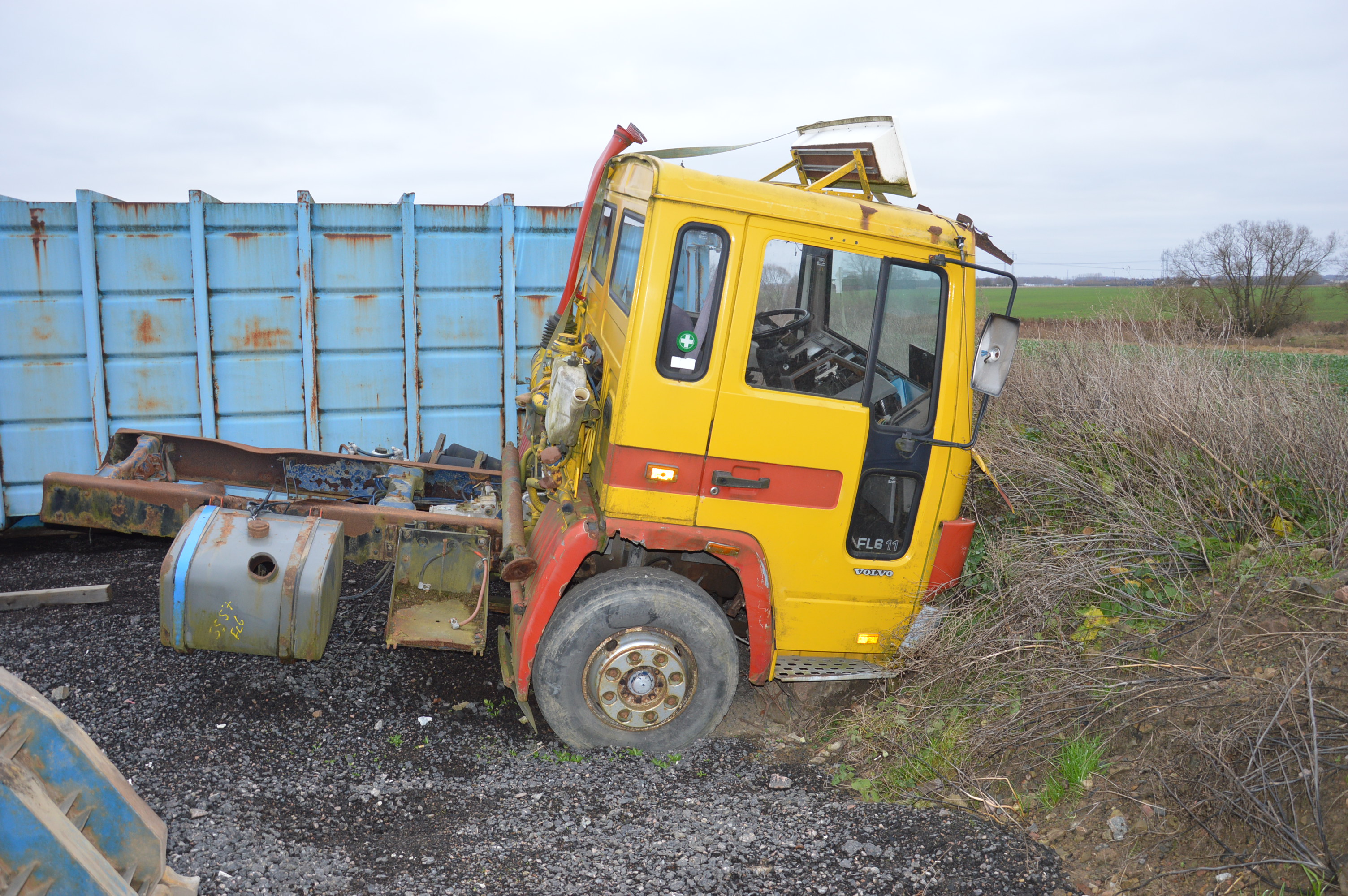 Lastbils chassi (Reparationsobjekt) - Auktioner online - Nätauktioner ...