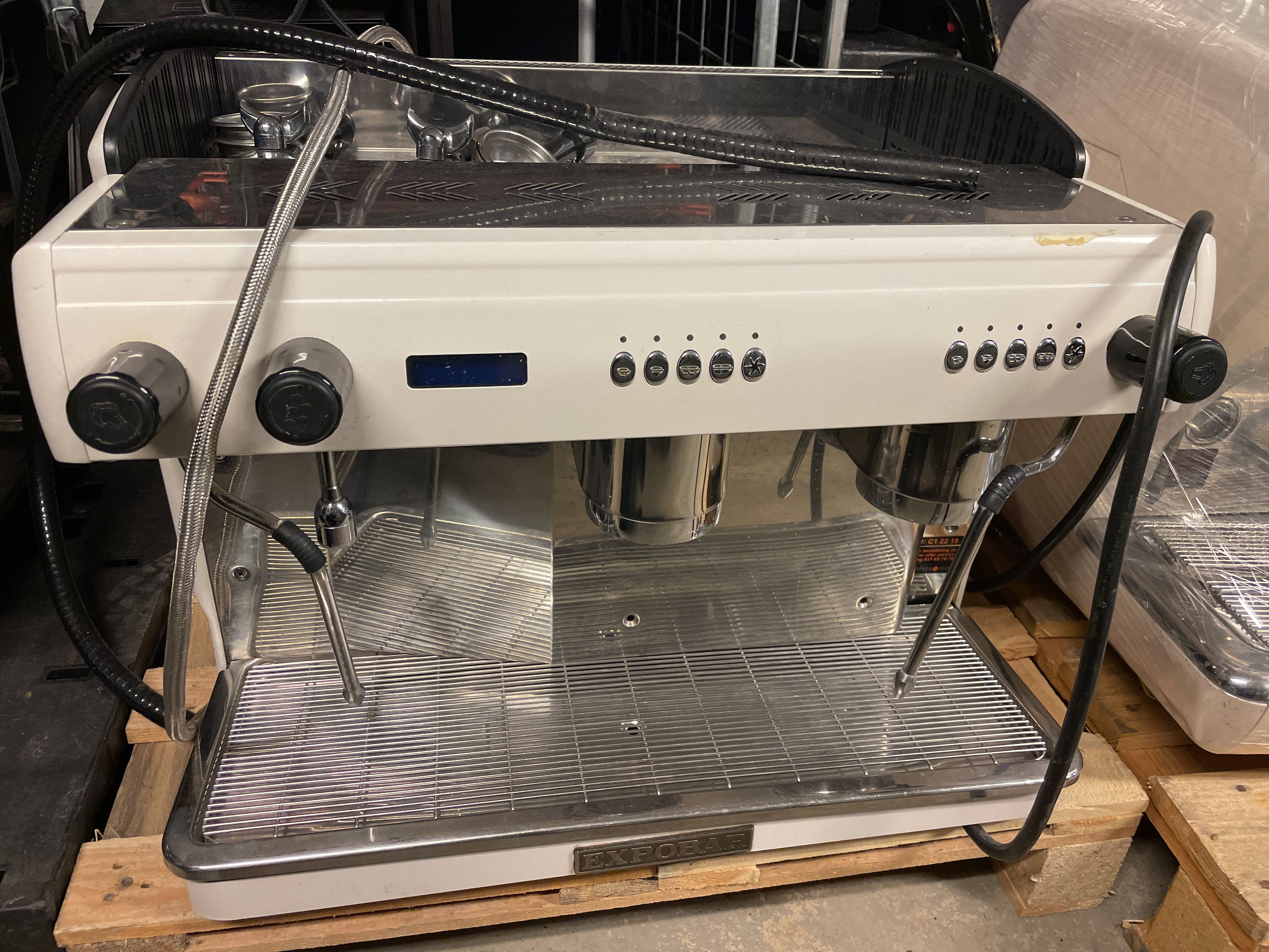 Espresso machine Expobar, 2-grouper - PS Auction - We value the future ...
