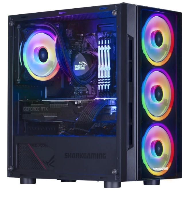 Gaming Computer Shark Gaming Massacre (GTX 1660 SUPER & 1 TB SSD) - PS ...
