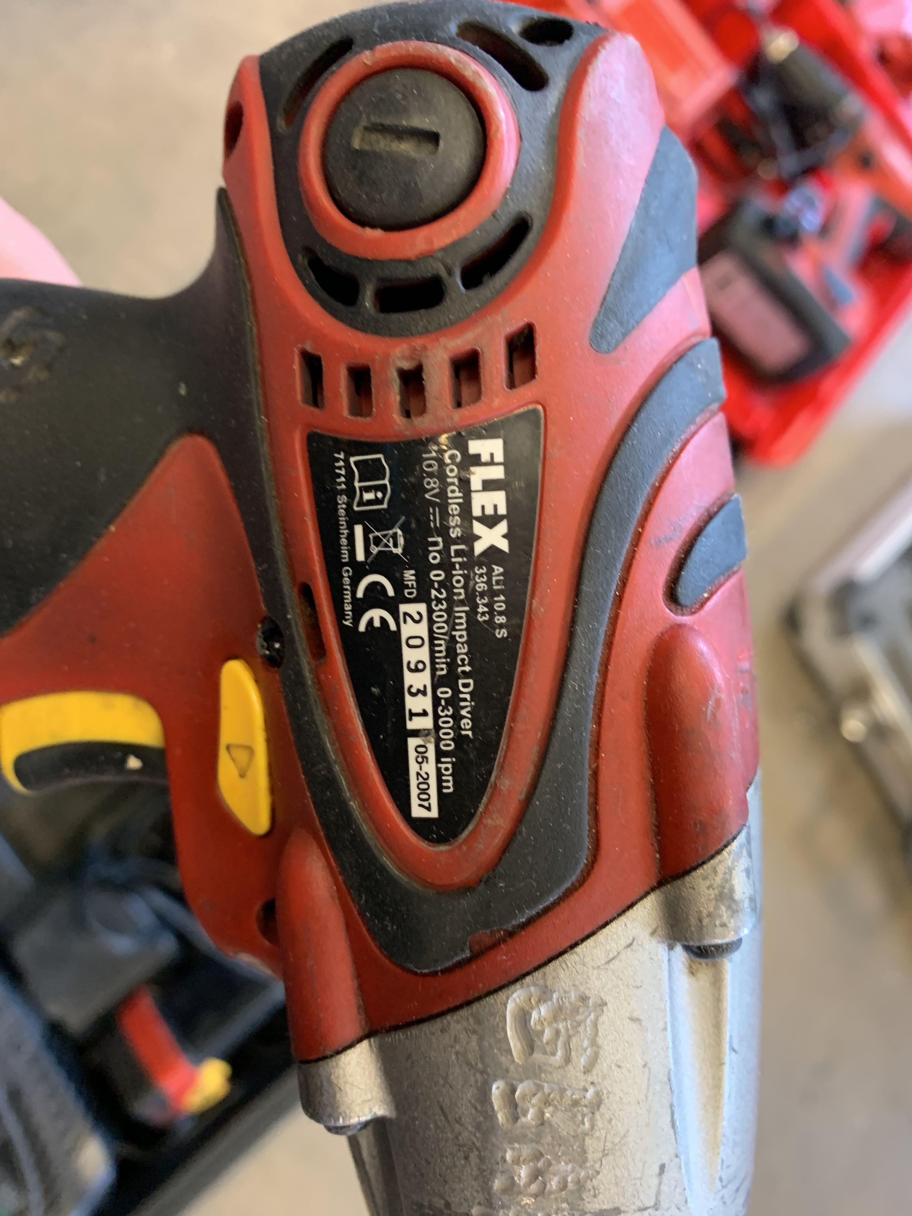 Impact screwdriver battery-powered Flex ALI 10.8 S - PS Auction - We ...