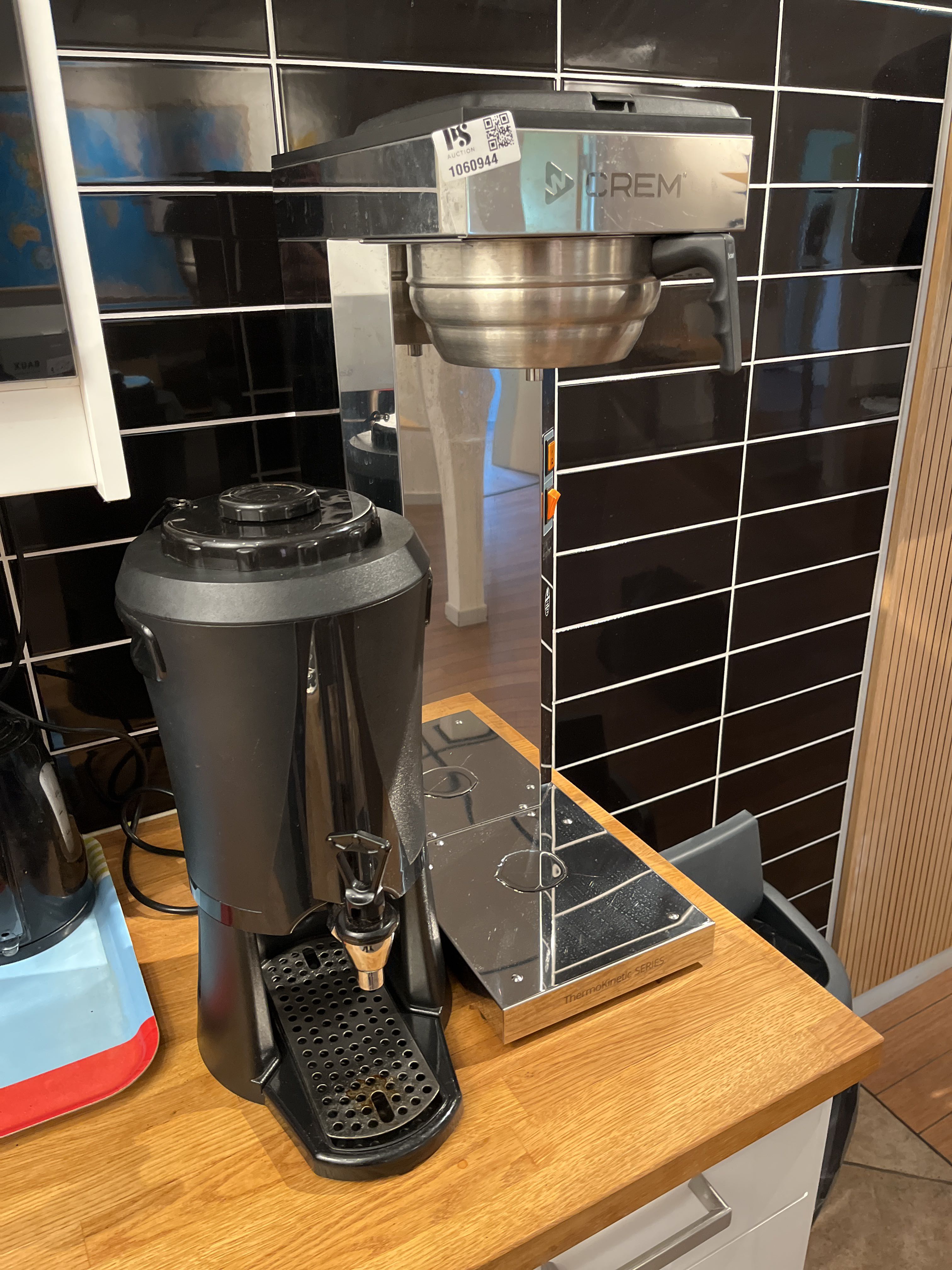 Kaffekokare Crem inkl termos - Auktioner online - Nätauktioner ...