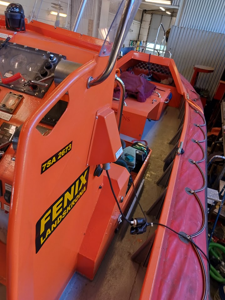 Räddningsbåt alusafe 770 twin frb -2007 Volvo Penta motor 2007 och ...