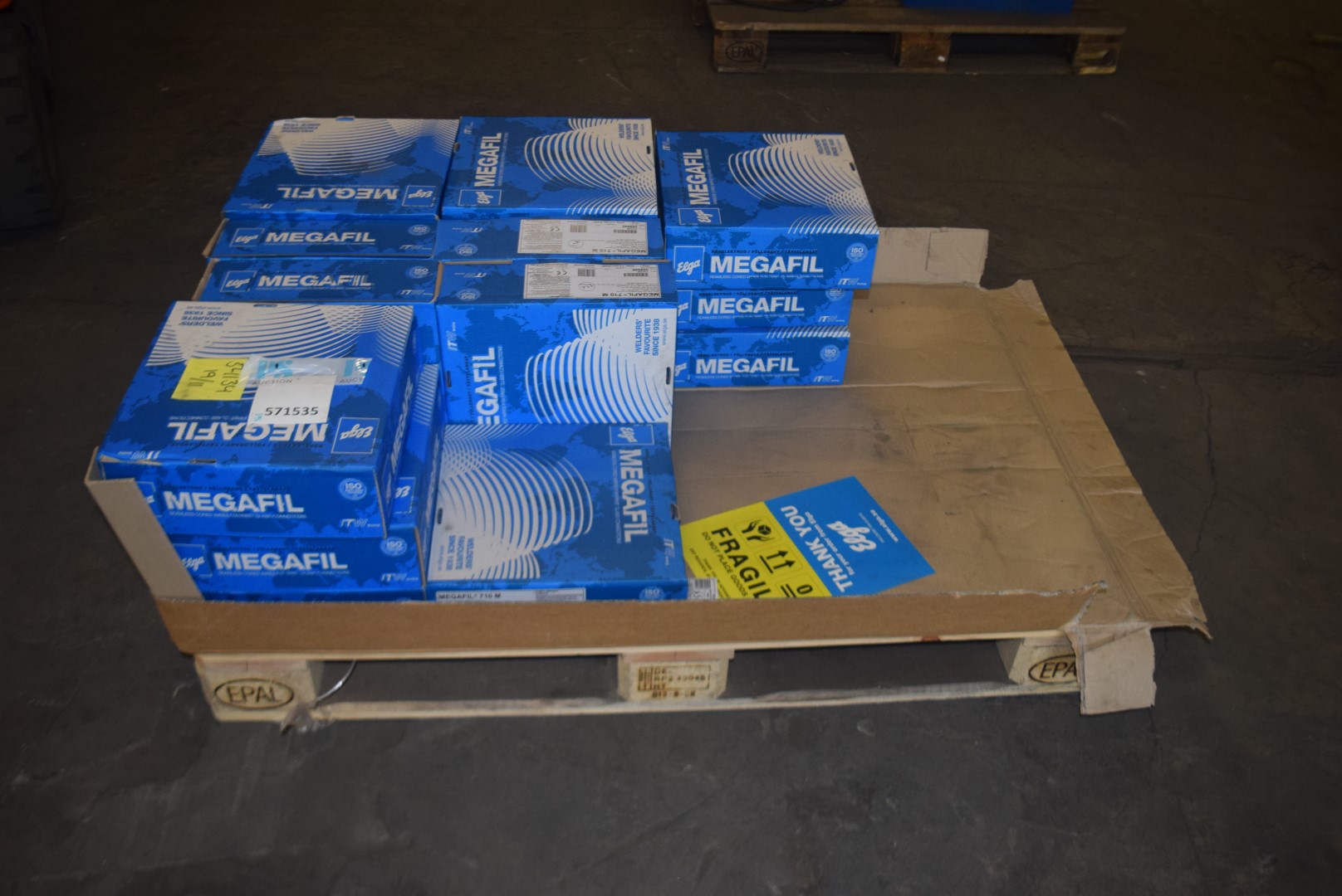 Pipe electrodes Elga Megafil 710 M (1.2 mm) - 17 packages - PS Auction ...